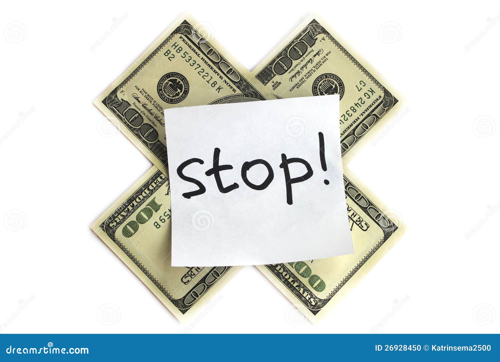 Het geld van het einde stock foto. Image of winst, dollar - 26928450