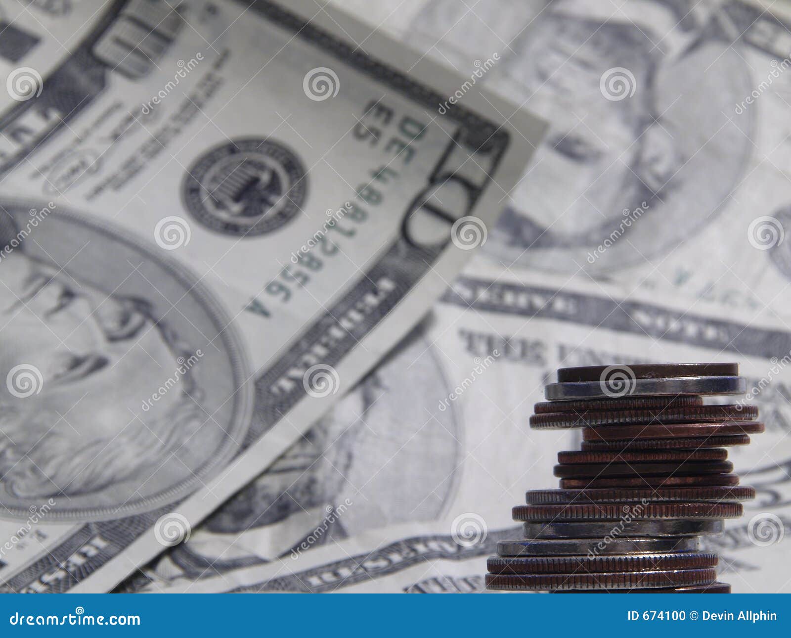 Het Geld van het geld stock foto. Image of economie, schuld - 674100