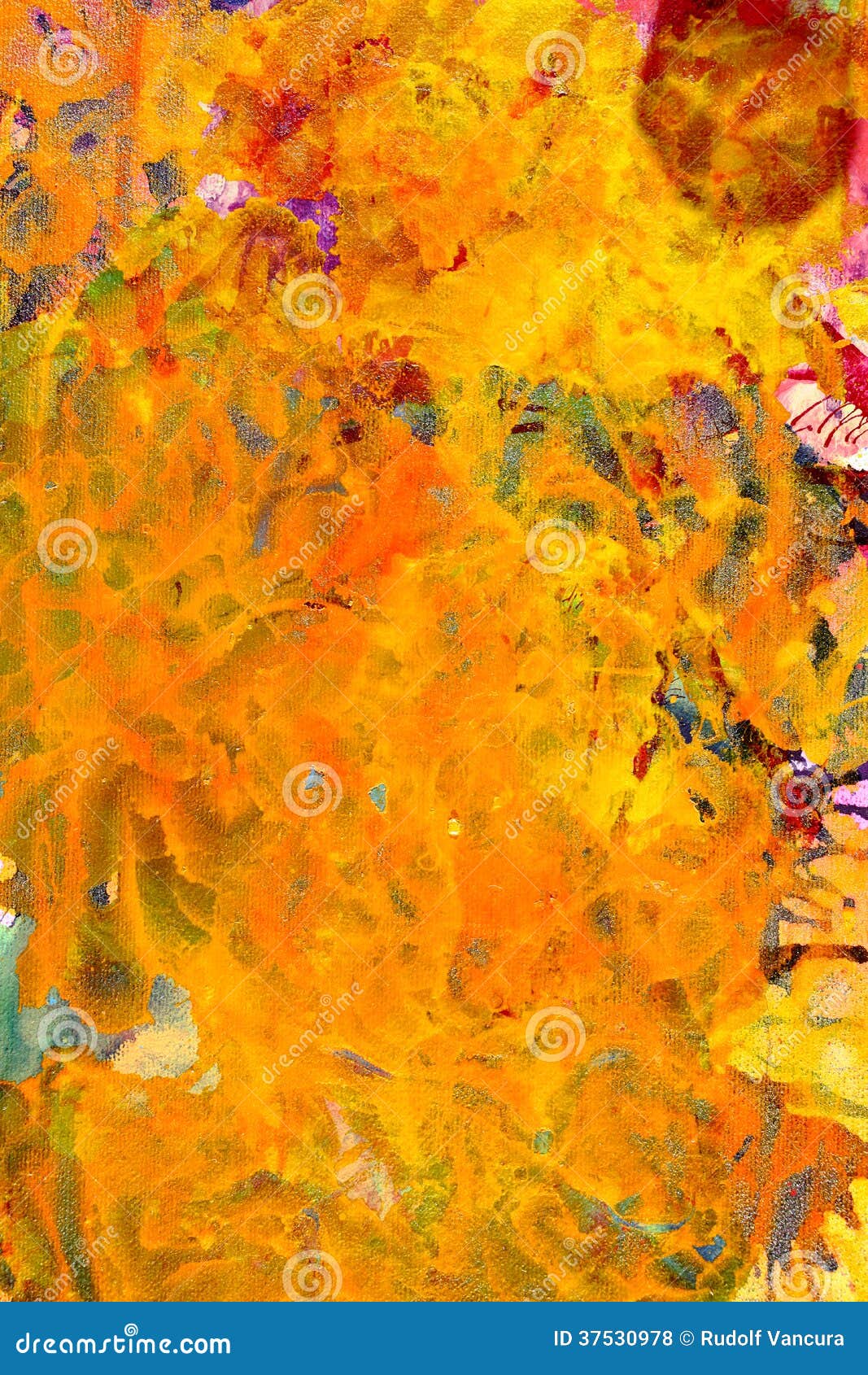 Het Gele Abstracte Schilderen Stock Foto - Image of tint, samenvatting ...