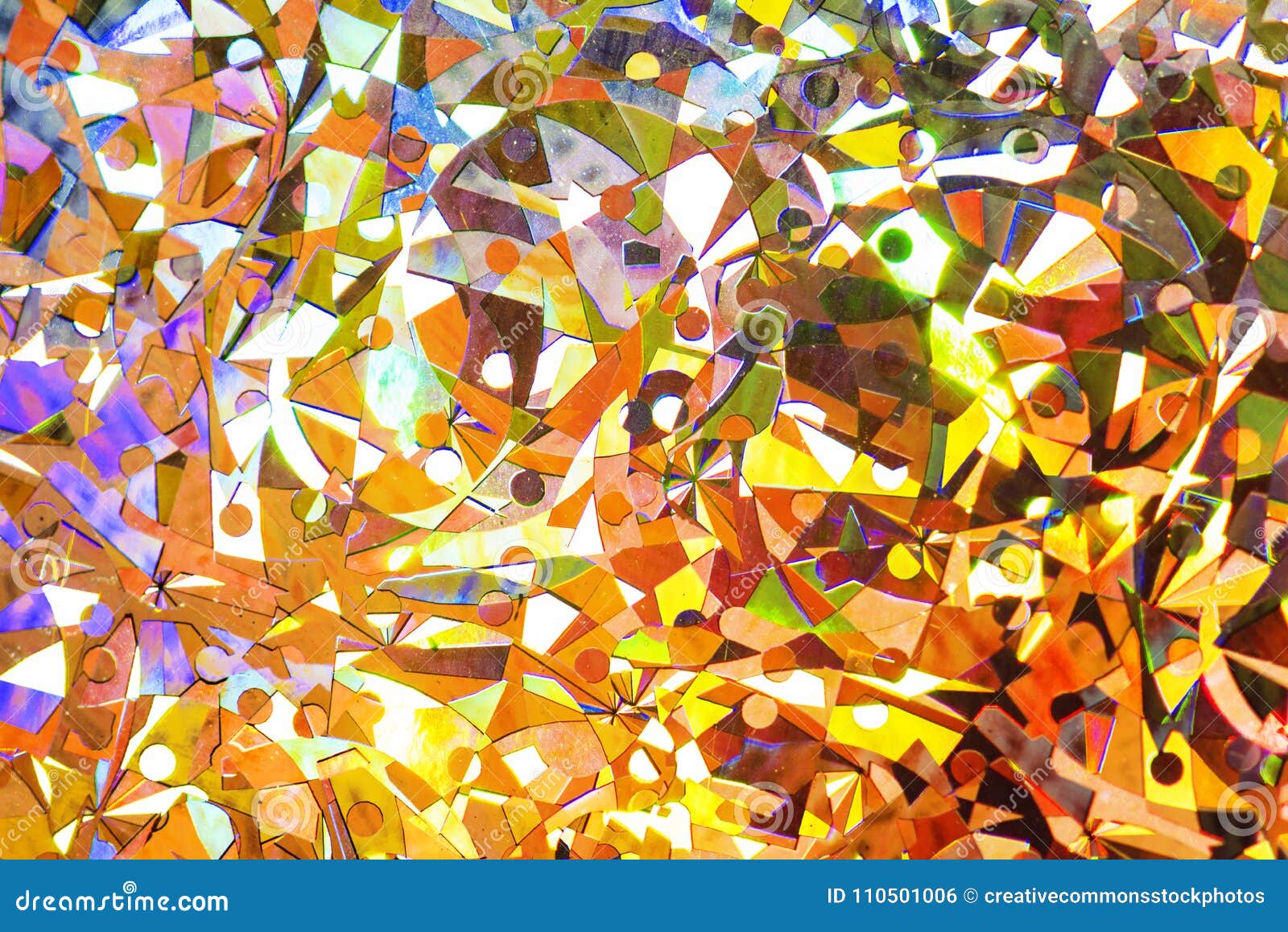 Het Gele En Groene Abstracte Schilderen Picture. Image: 110501006