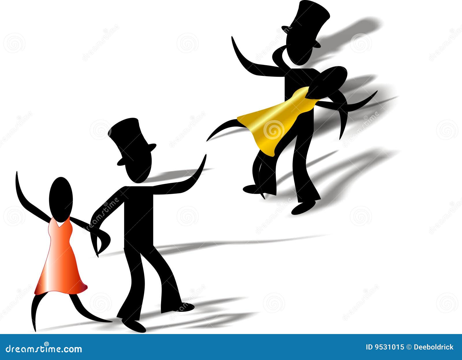 Het Genieten Van De Van Dans Vector Illustratie - Illustration of ... Het Genieten Van De Van Dans Vector Illustratie - Illustration of ...