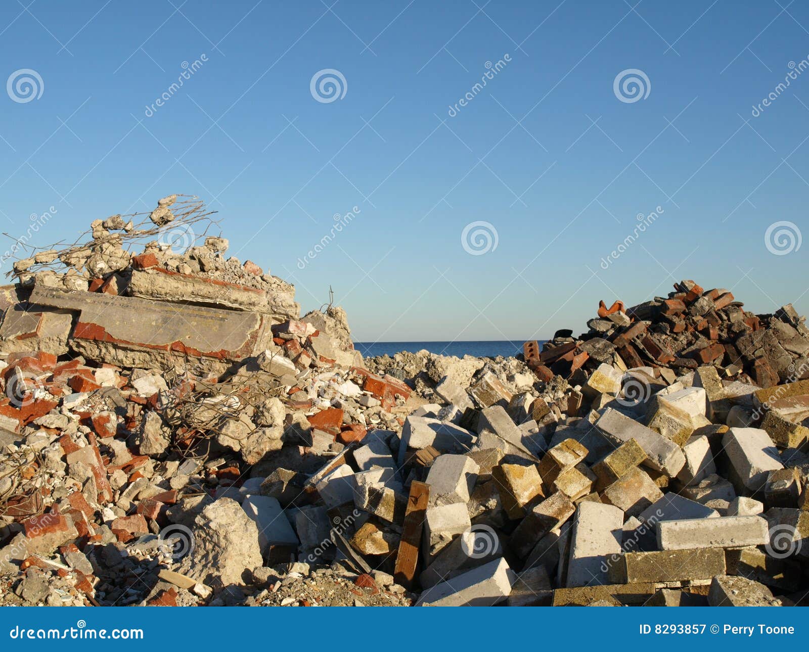 Het Gesorteerde Puin Van De Bouw Stock Afbeelding - Image of mineralen ...