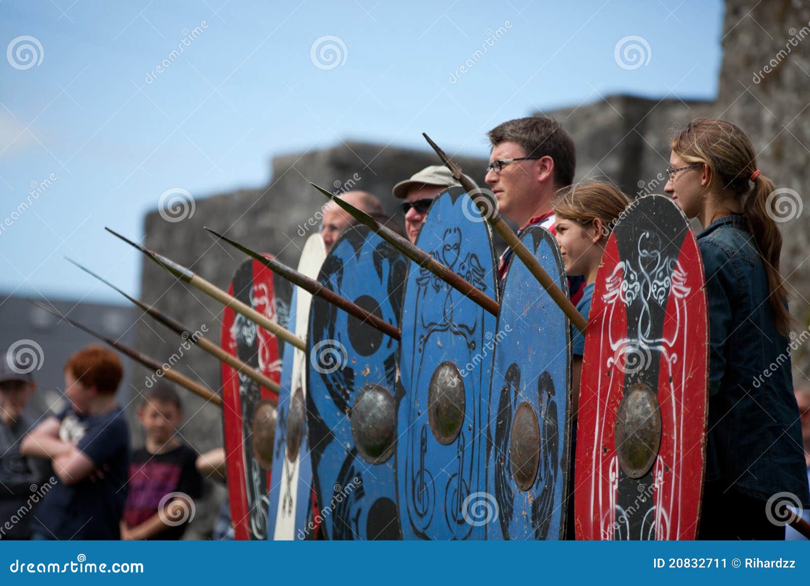 Het gevecht van Mediavel redactionele foto. Image of ijzer - 20832711