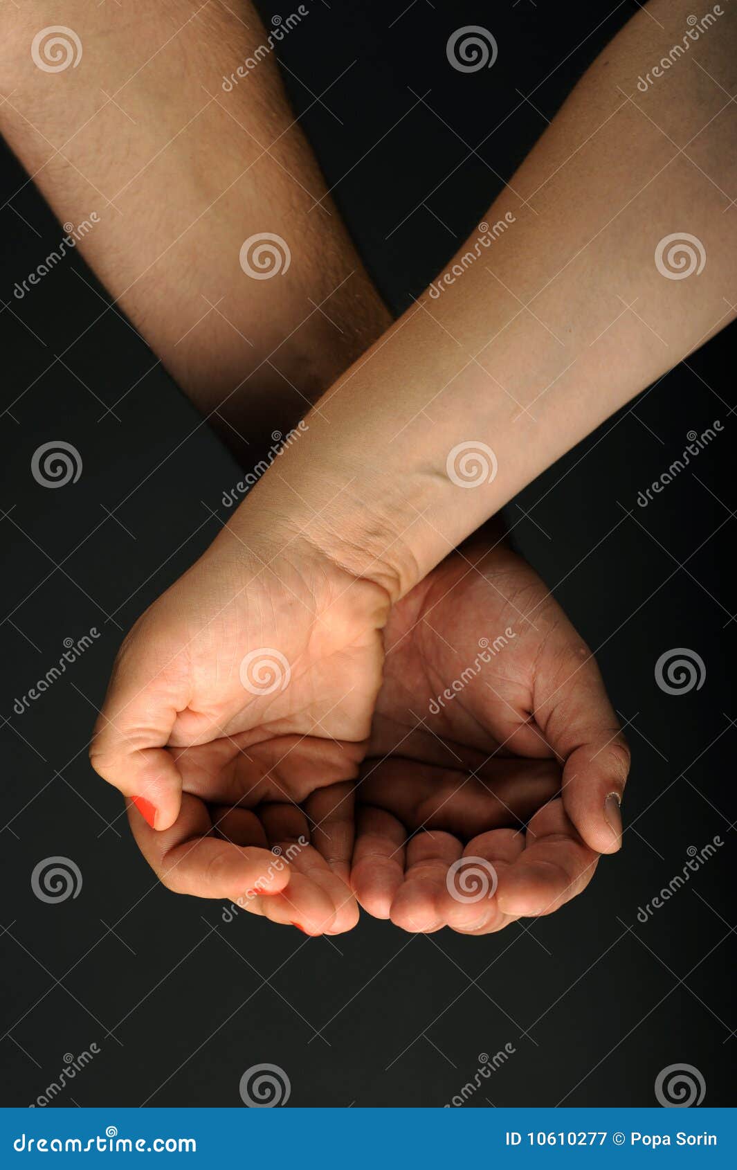 Het geven Handen stock afbeelding. Image of mededeling - 10610277