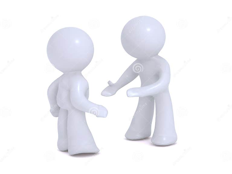 Het geven van advies stock illustratie. Illustration of ouder - 12058744