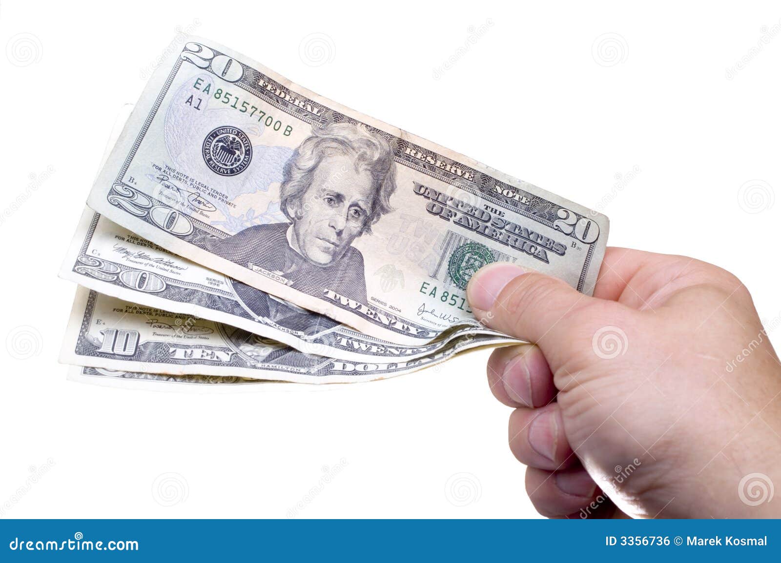 Het geven van Geld stock foto. Image of geïsoleerd, gebaar - 3356736