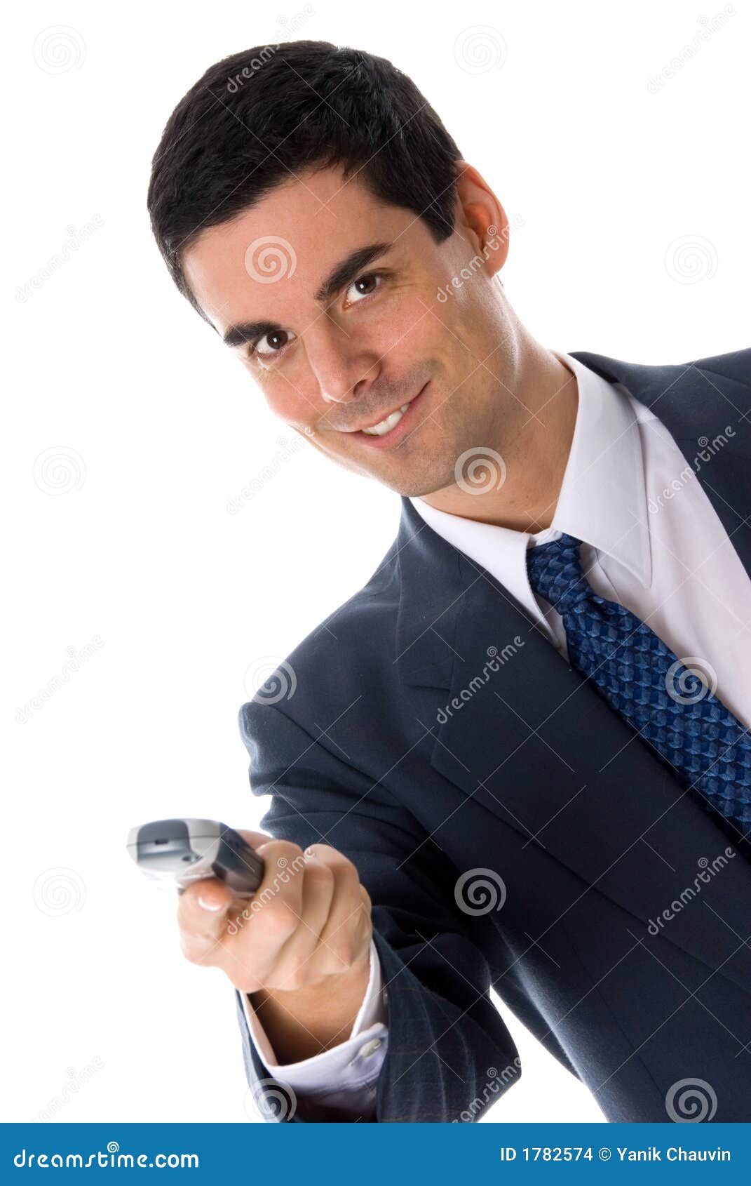 Het geven van zijn cel stock foto. Image of geef, zakenman - 1782574