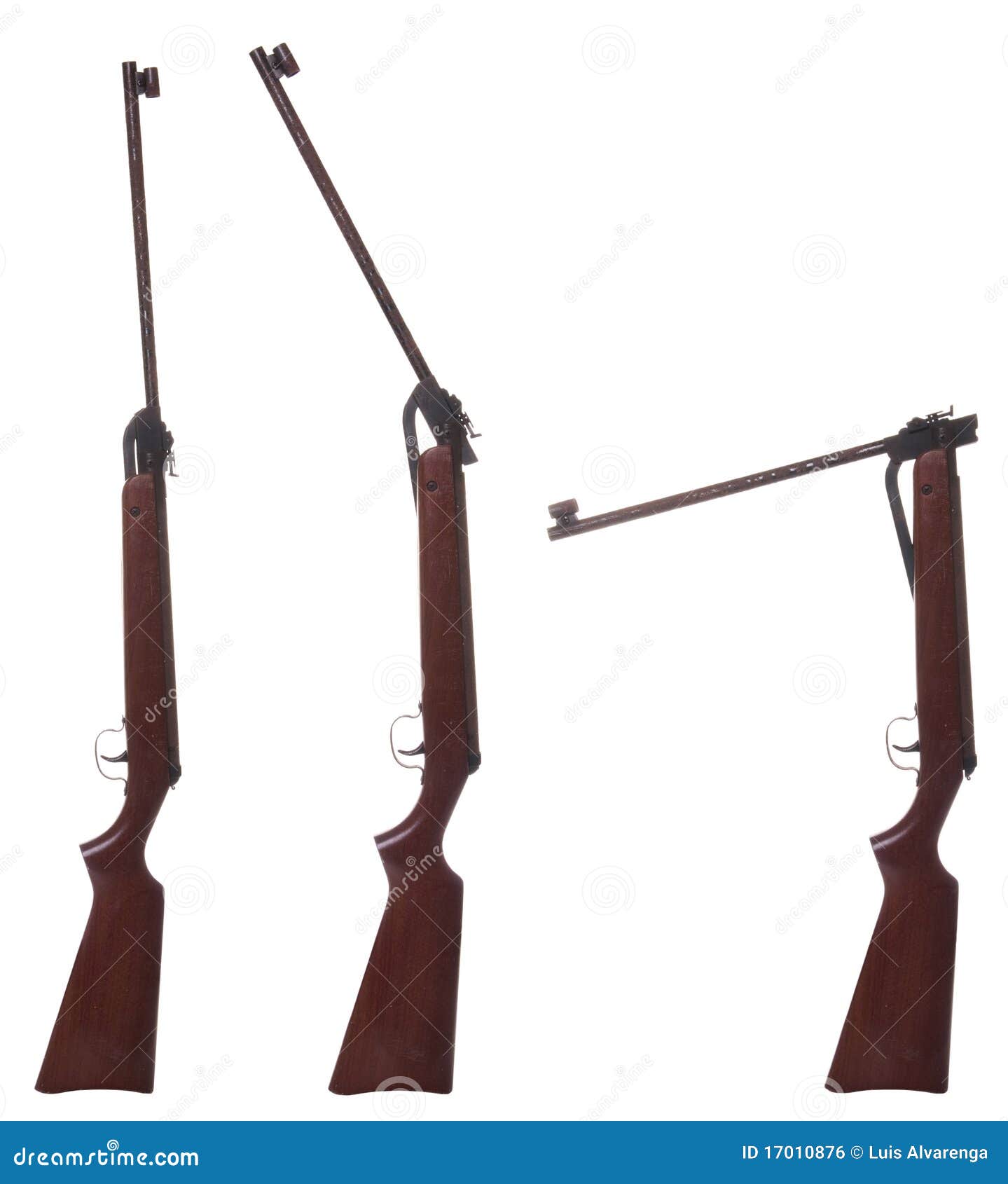 Het geweer van de lucht stock foto. Image of hout, jachtgeweer - 17010876