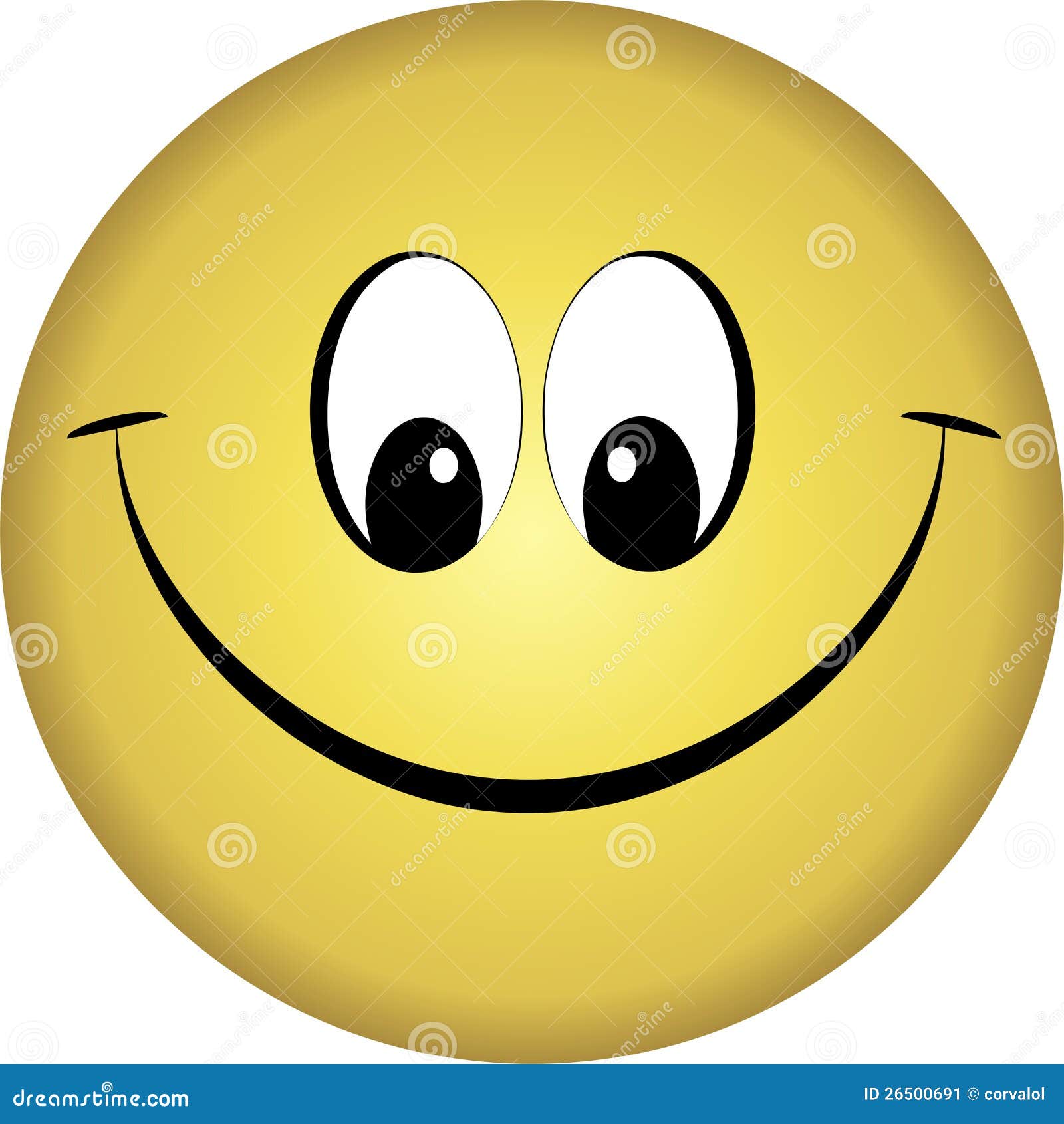 Het Gezicht Van De Glimlach Vector Illustratie - Illustration of vorm ...