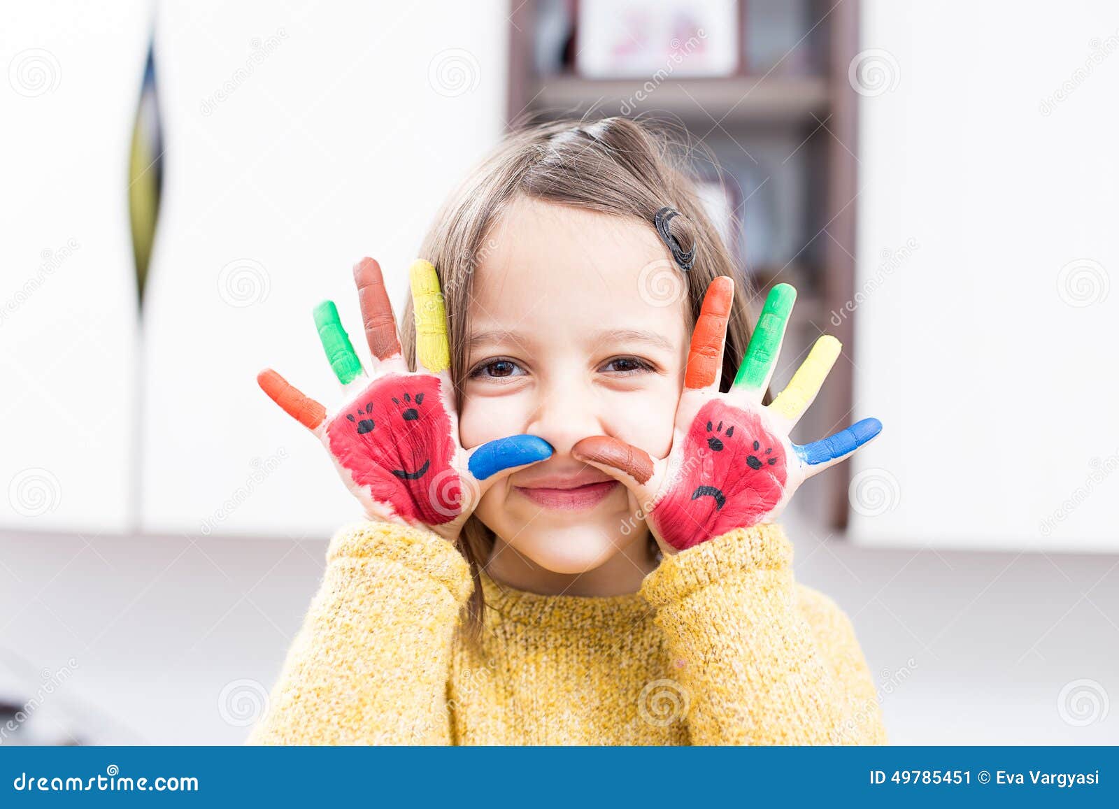 Het Gezicht Van De Glimlach Stock Afbeelding - Image of kleur, begrip ...
