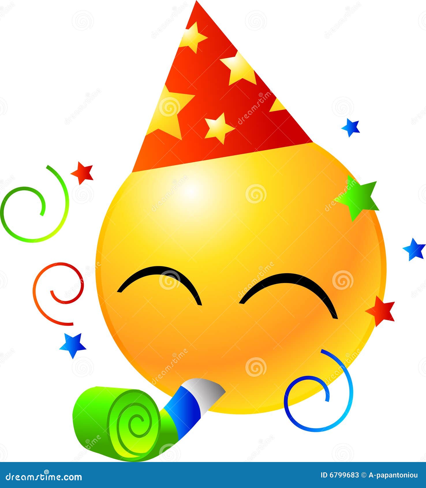 Het Gezicht Van Smiley Van Emoticon Vector Illustratie - Illustration ...