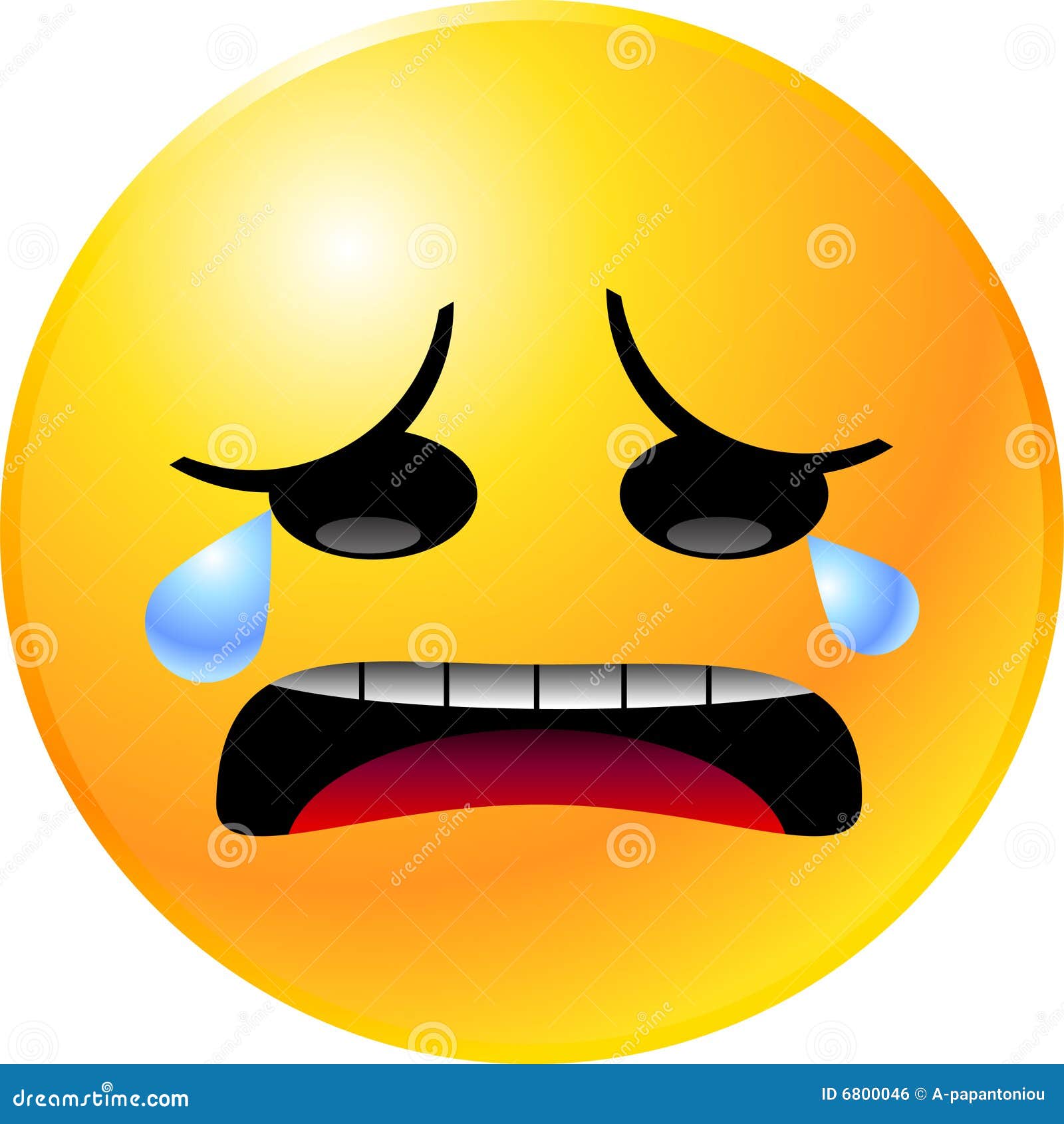 Het Gezicht Van Smiley Van Emoticon Vector Illustratie - Illustration ...