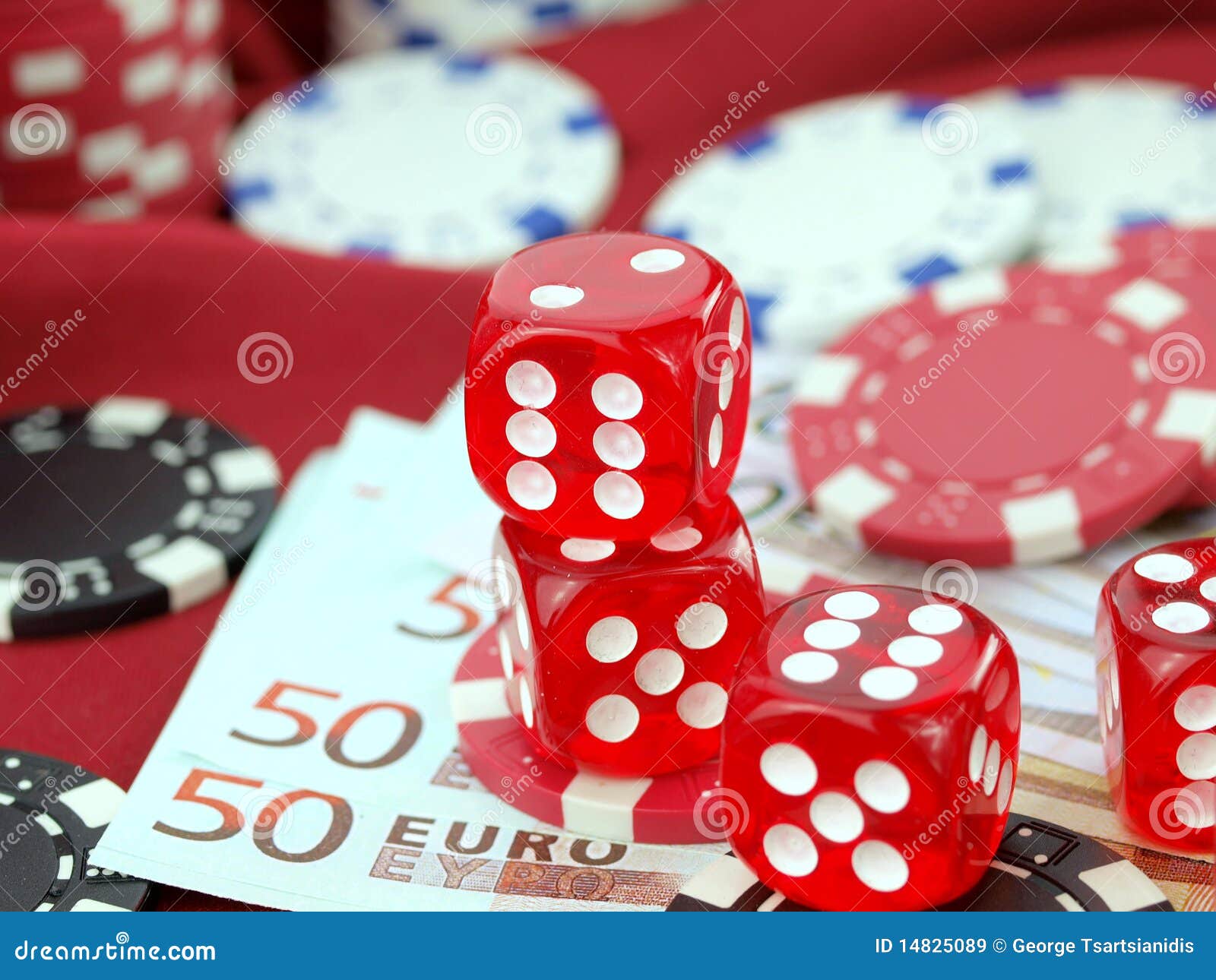 Het gokken stock afbeelding. Image of weddenschap, gokken - 14825089