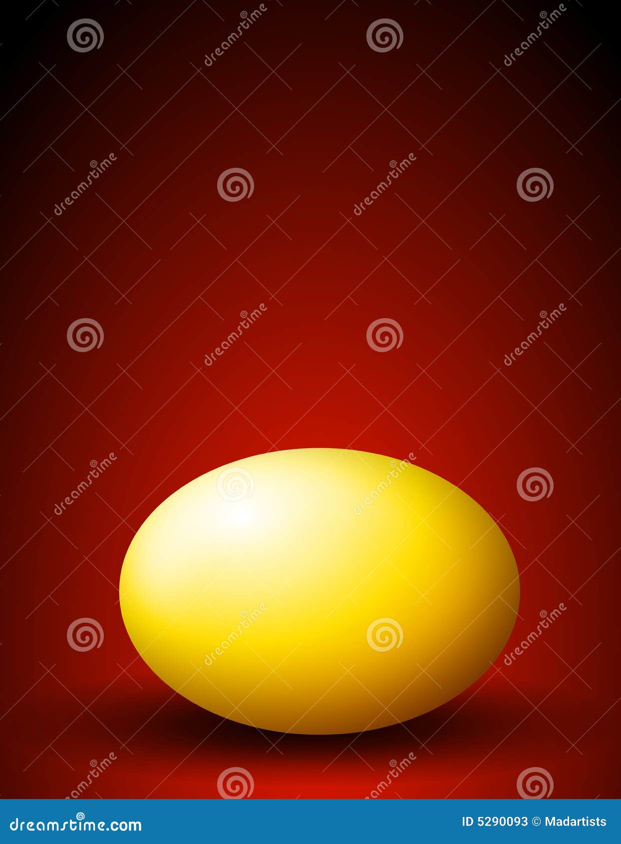 Het gouden Ei van de Gans stock illustratie. Illustration of ...