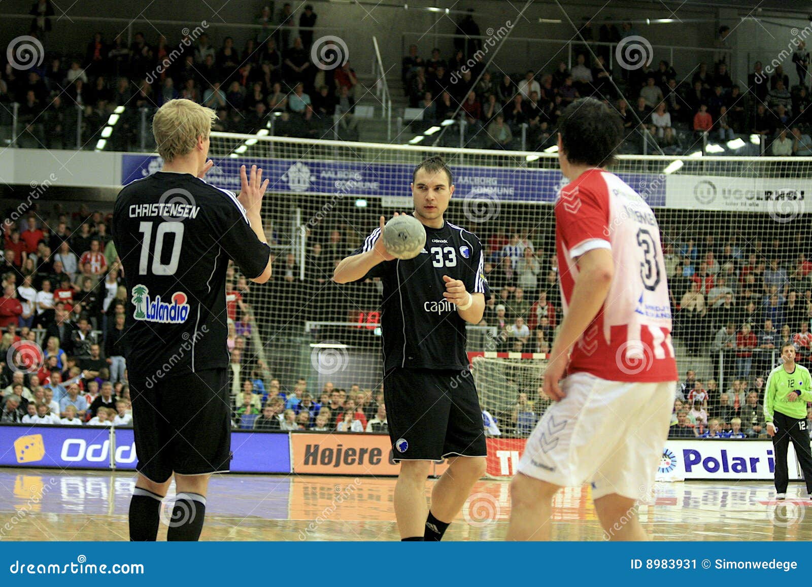 Het Handbal Van AaB - Handbal FCK (35-31) Redactionele Foto - Image of ...
