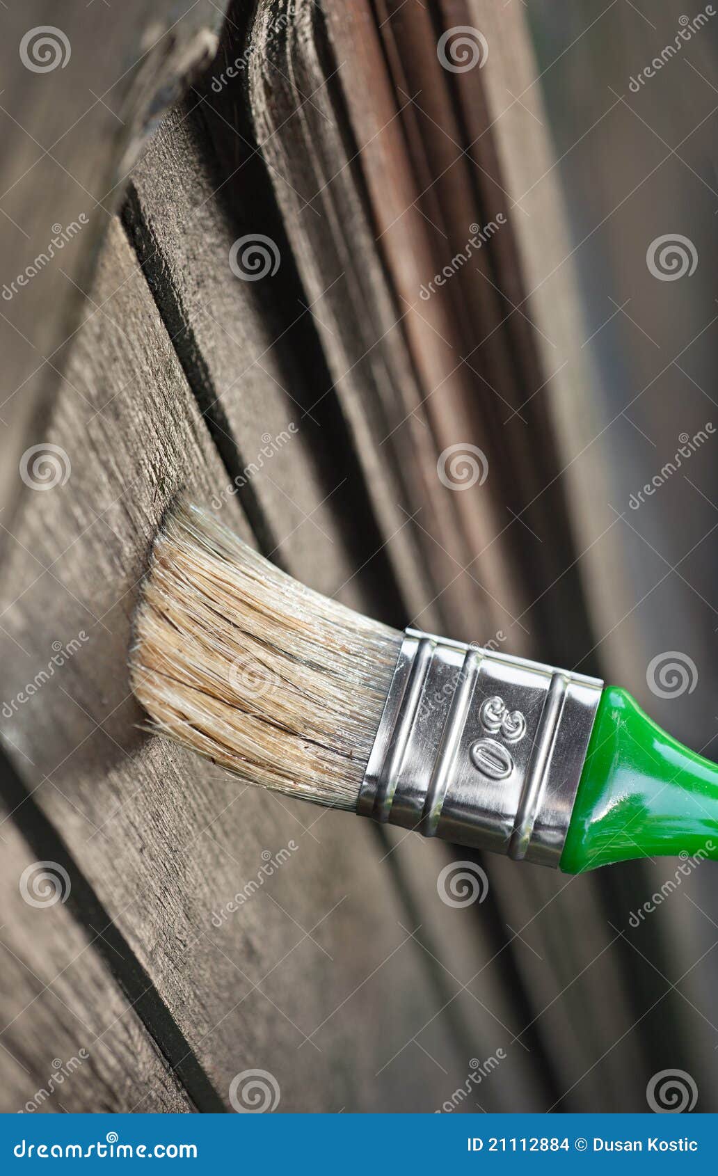 Het Handhaven Van Houten Oppervlakten Stock Foto - Image of zorg, verf ...