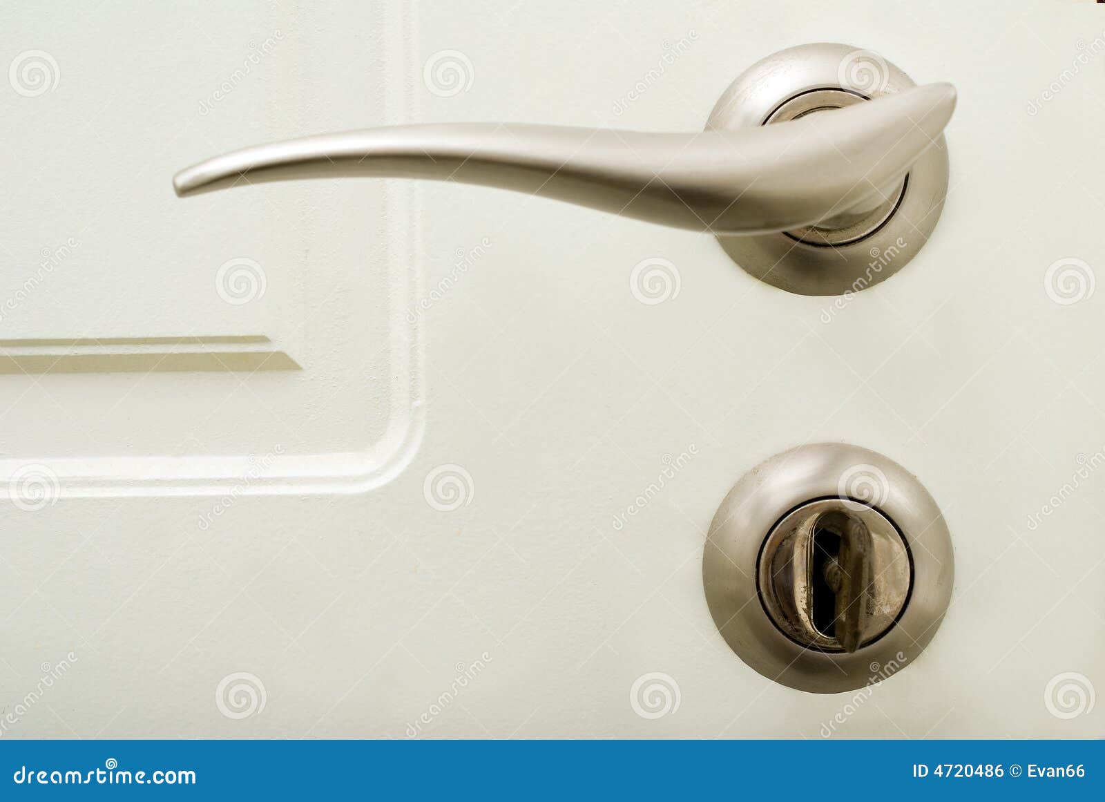 Het Handvat En Het Slot Van De Deur Met Sleutel Stock Foto - Image of ...