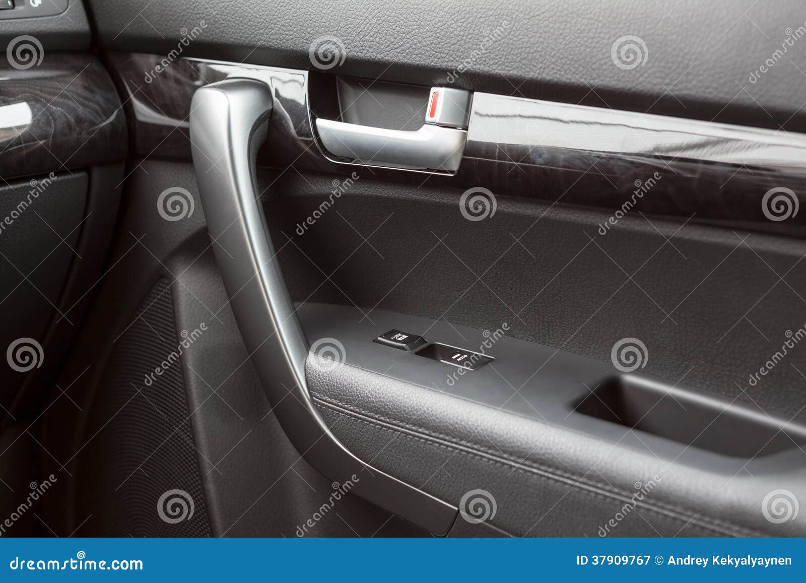 Het Handvat Van De Autodeur Stock Afbeelding - Image of binnenlands ...