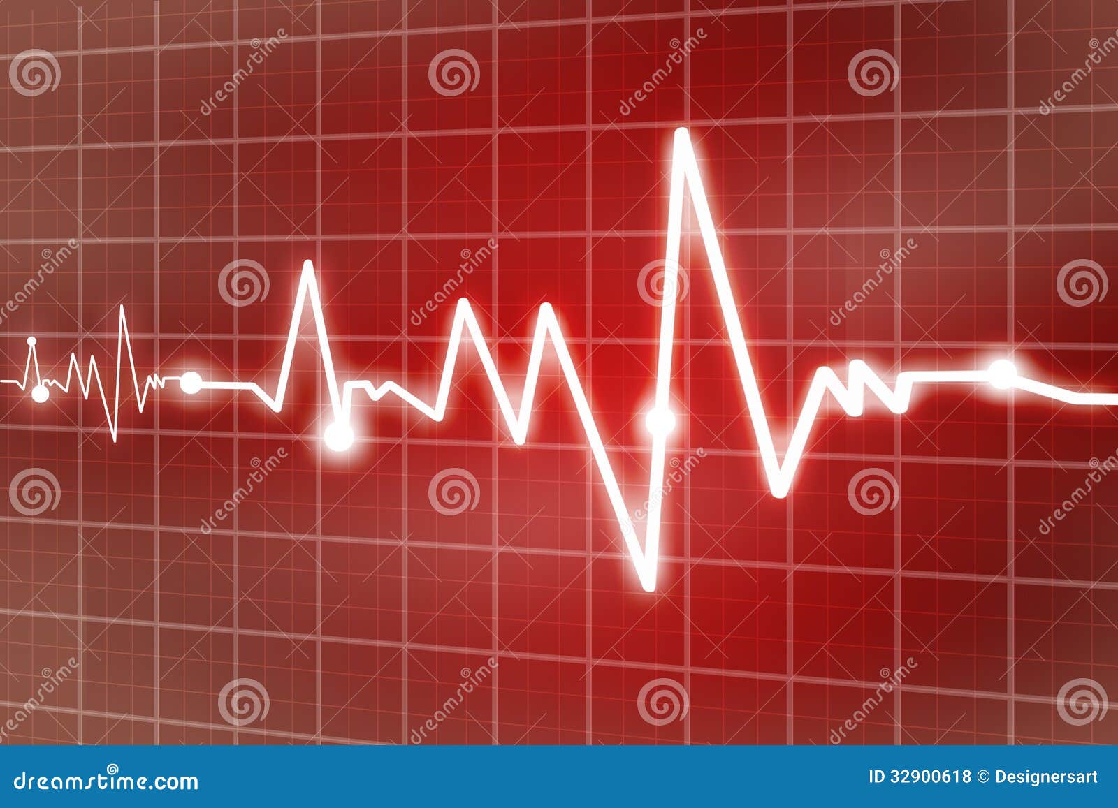 Het hart slaat stock illustratie. Illustration of dood - 32900618