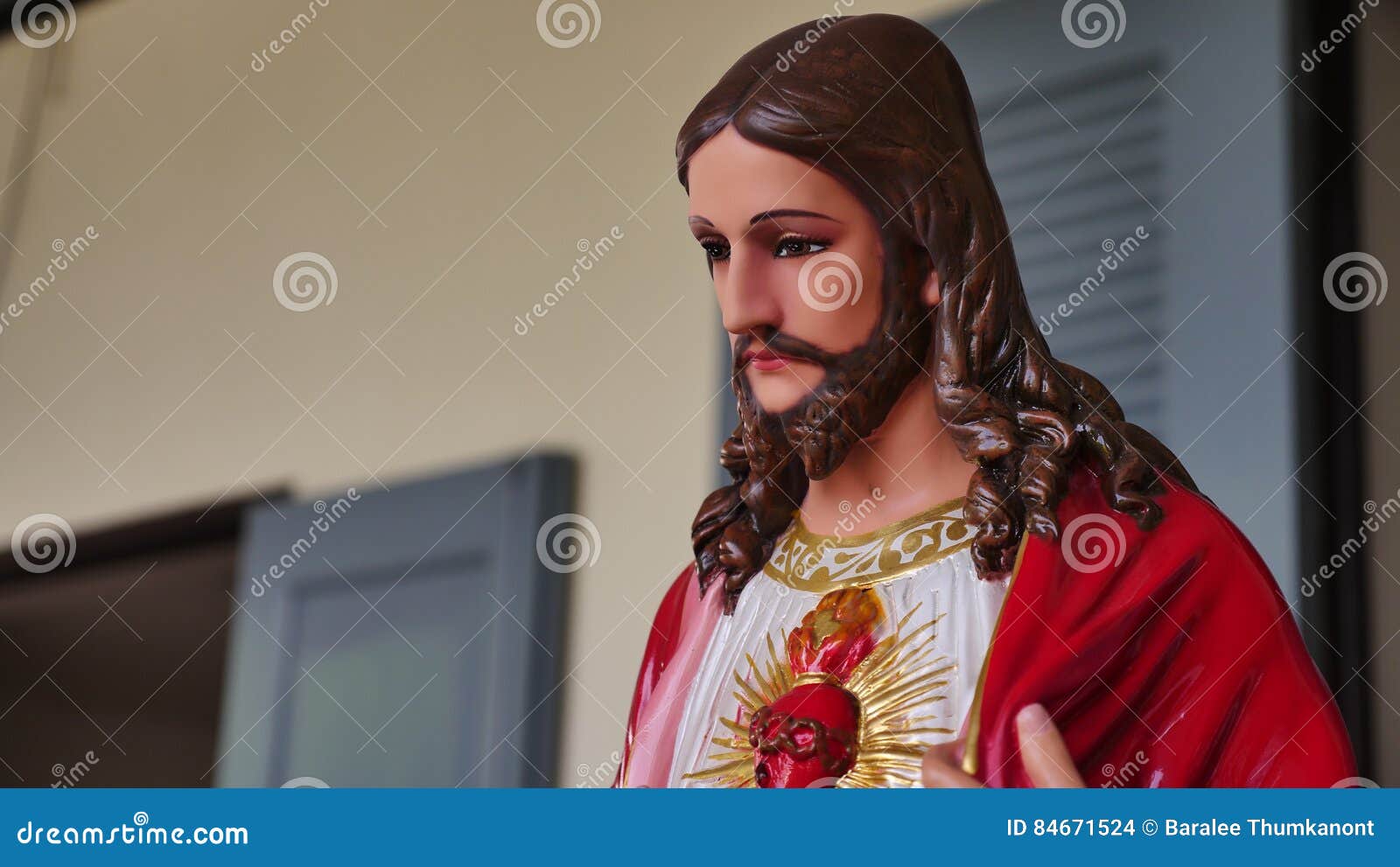 Het Heilige Hart Van Jesus, Goddelijke Genade Stock Foto - Image of ...