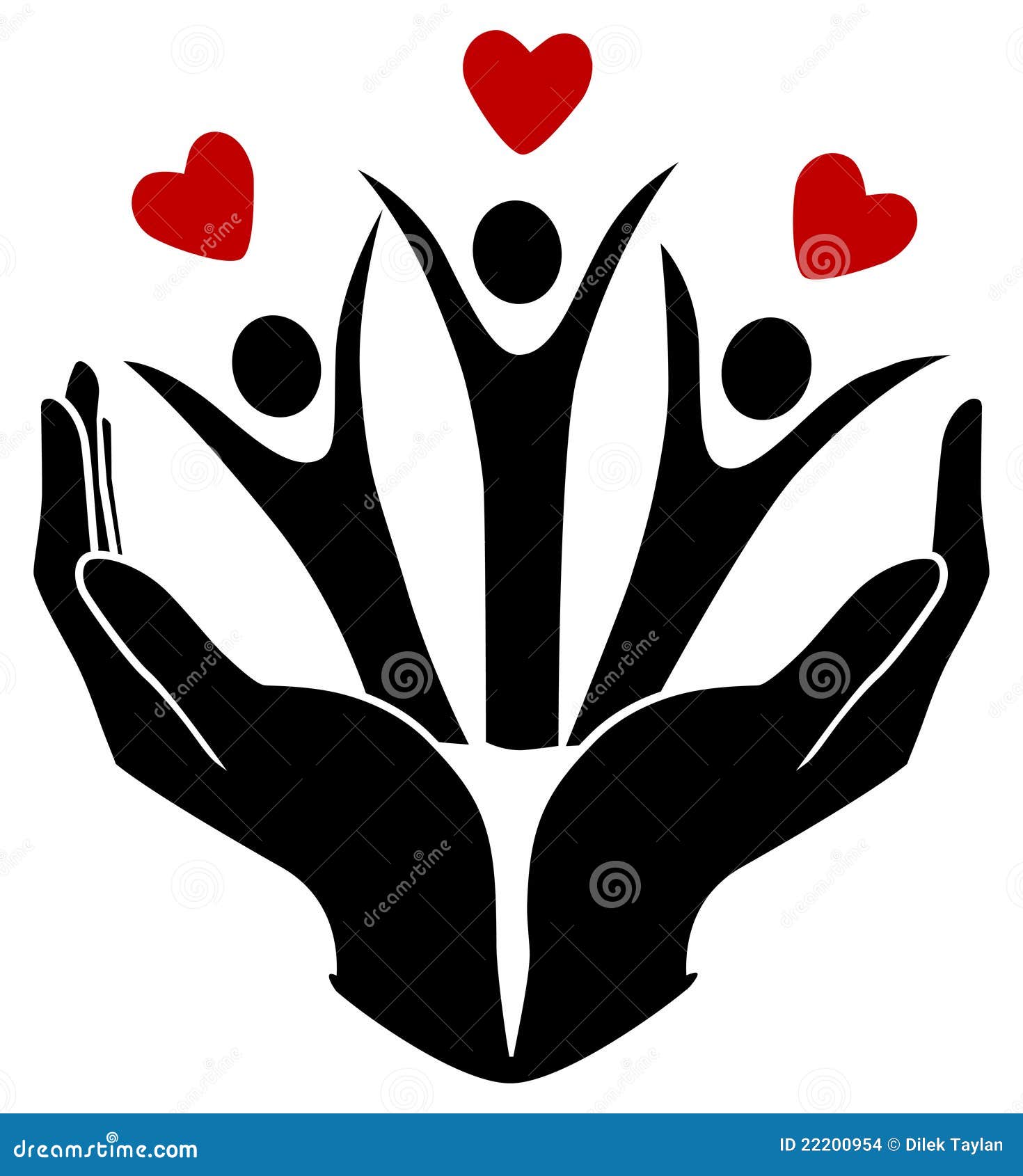 Het helpen van anderen vector illustratie. Illustration of recht - 22200954