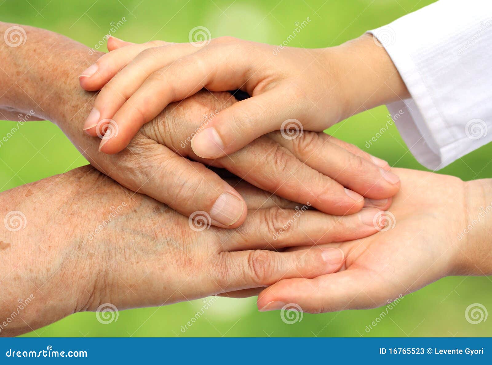 Het helpen van hand stock afbeelding. Image of hulp, geduldig - 16765523