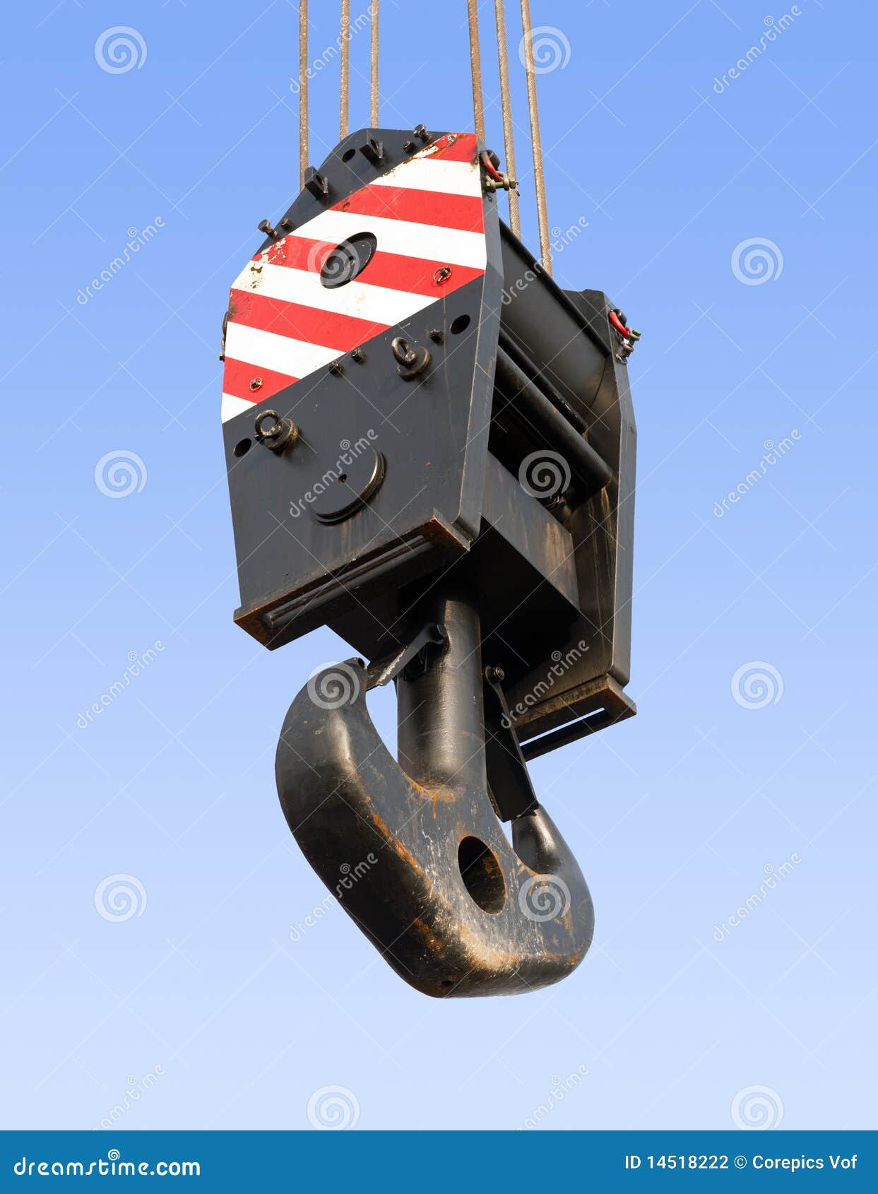 Het hijsen van installatie stock foto. Image of hijsen - 14518222