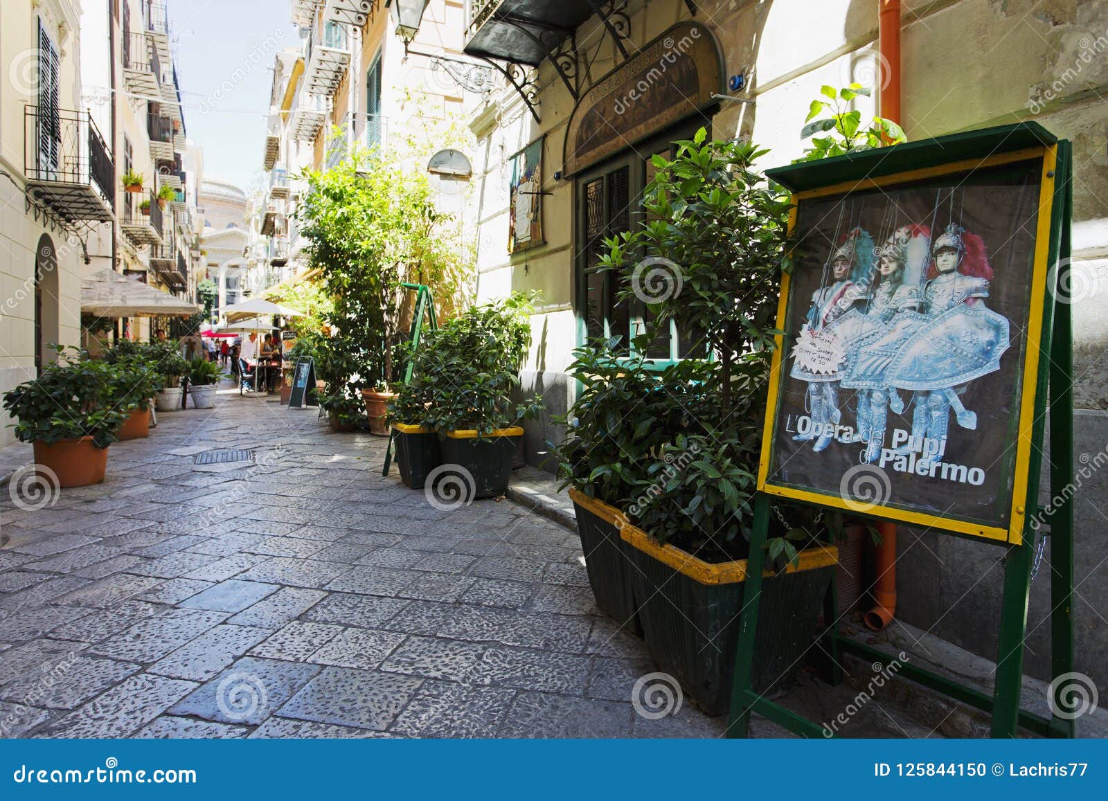 Het Historische Centrum Van Palermo, Via Bara Al ` Olivella ...