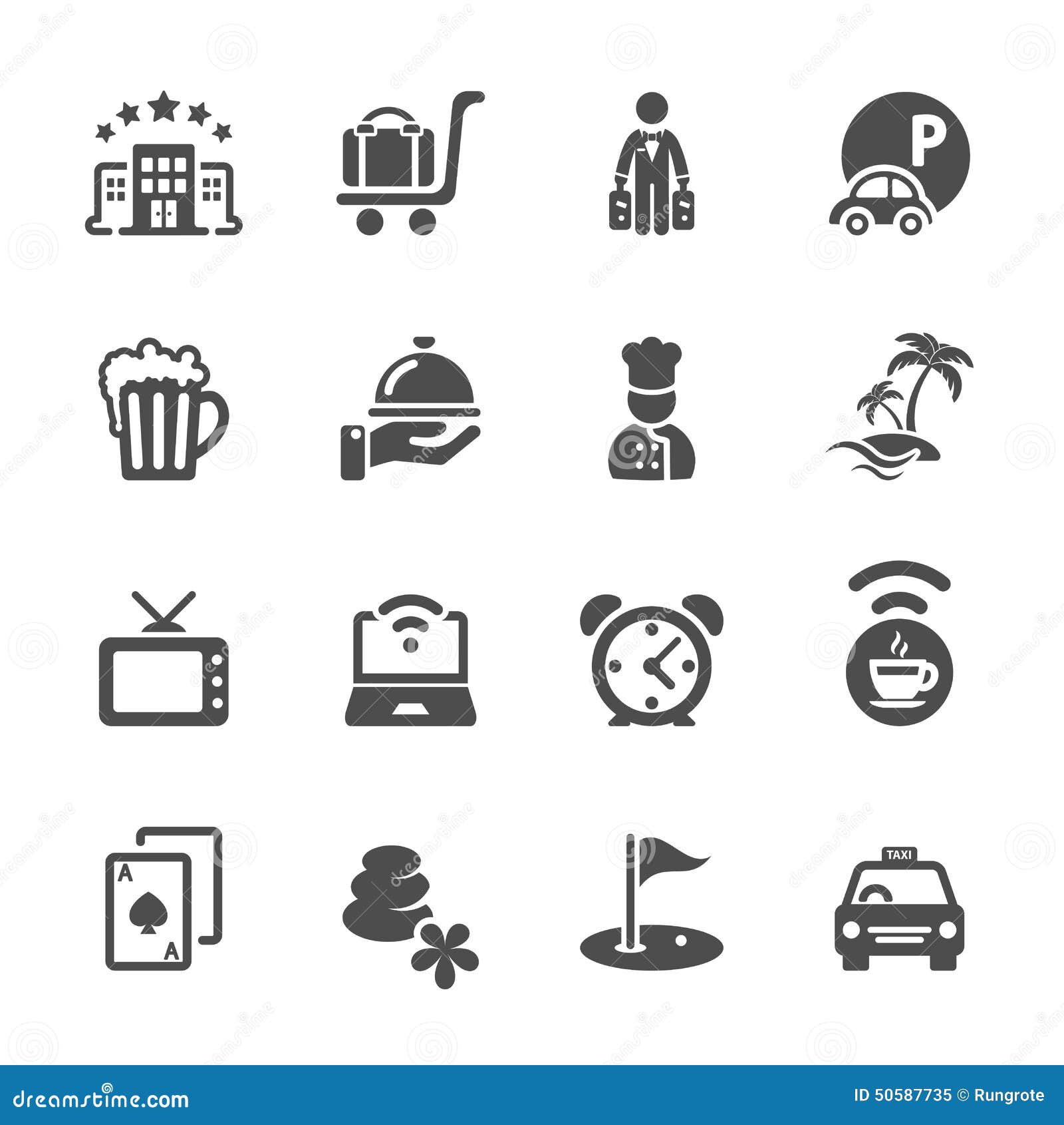 Hotelpictogram Stock Illustrations, Vectors, & Clipart – (909 Stock ...