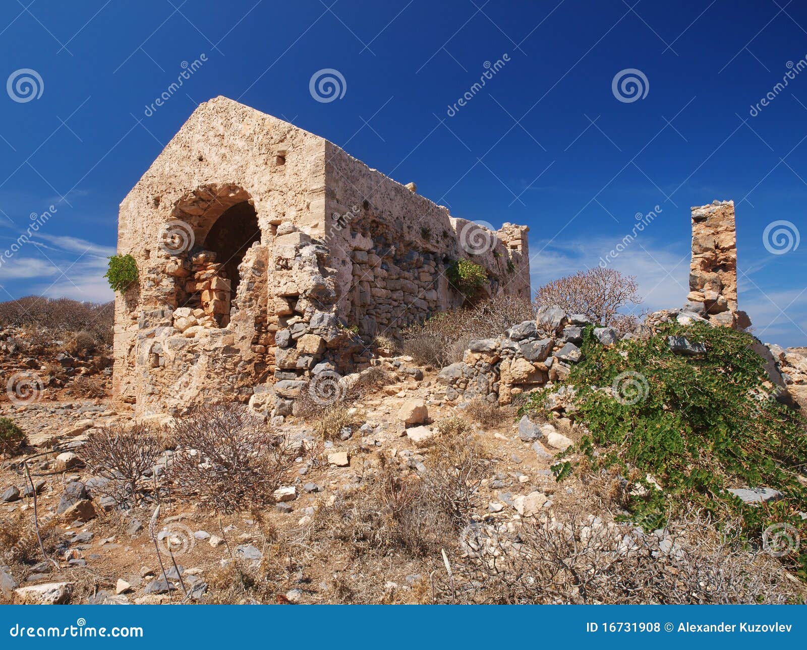 Het Huis Van De Vernietiging Stock Foto - Image of stad, ruïnes: 16731908