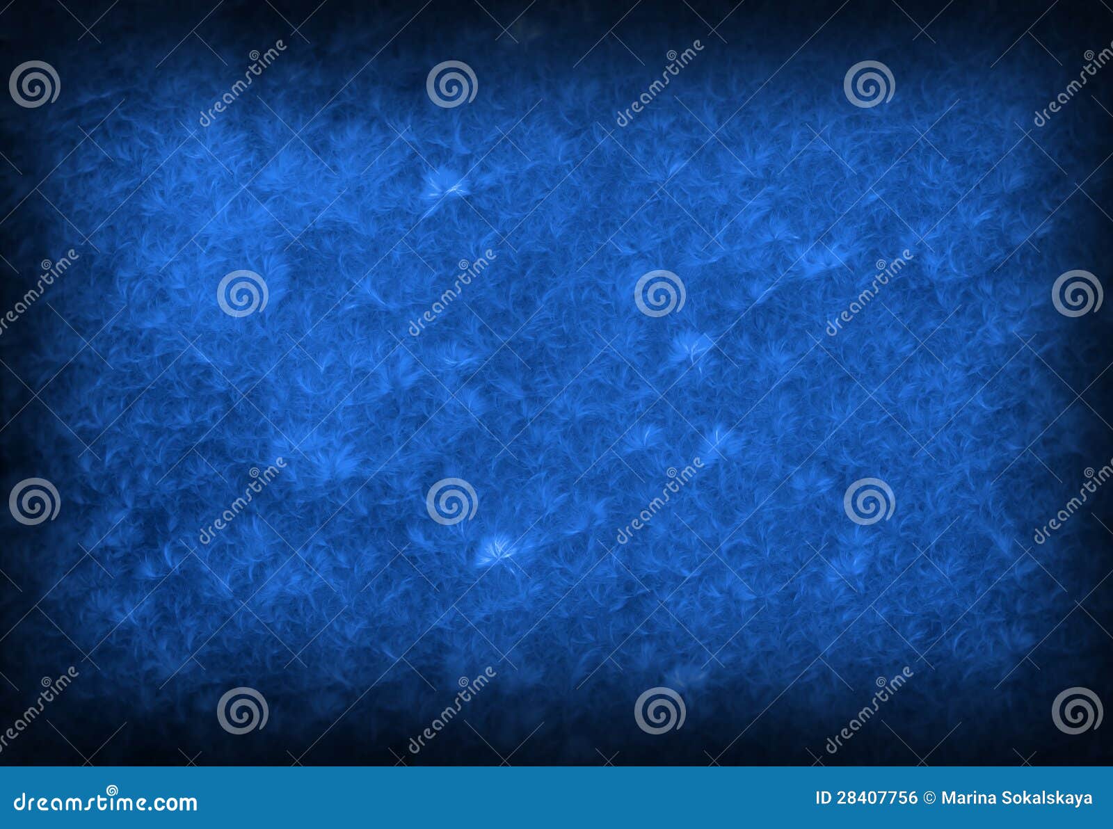 Het Ijs Blauwe Achtergrond Van De Rijp Stock Illustratie - Illustration ...