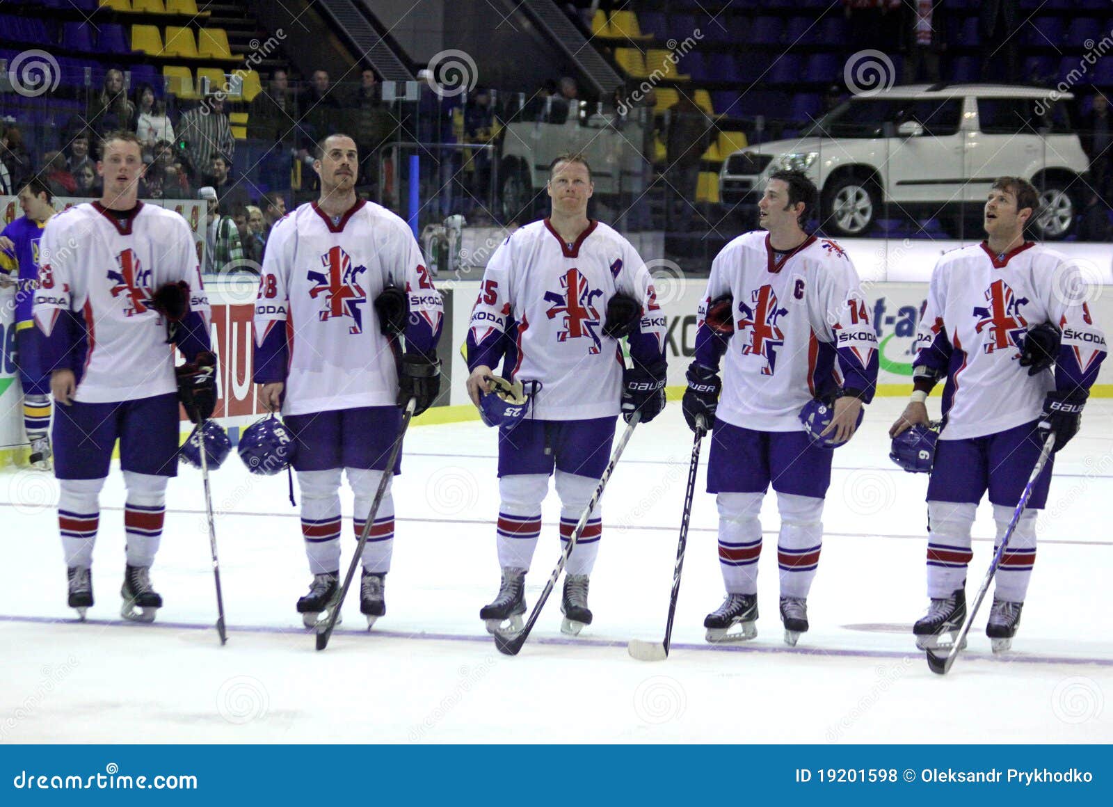 Het Ijs-Hockey Van Groot-Brittannië Team Redactionele Stock Foto ...