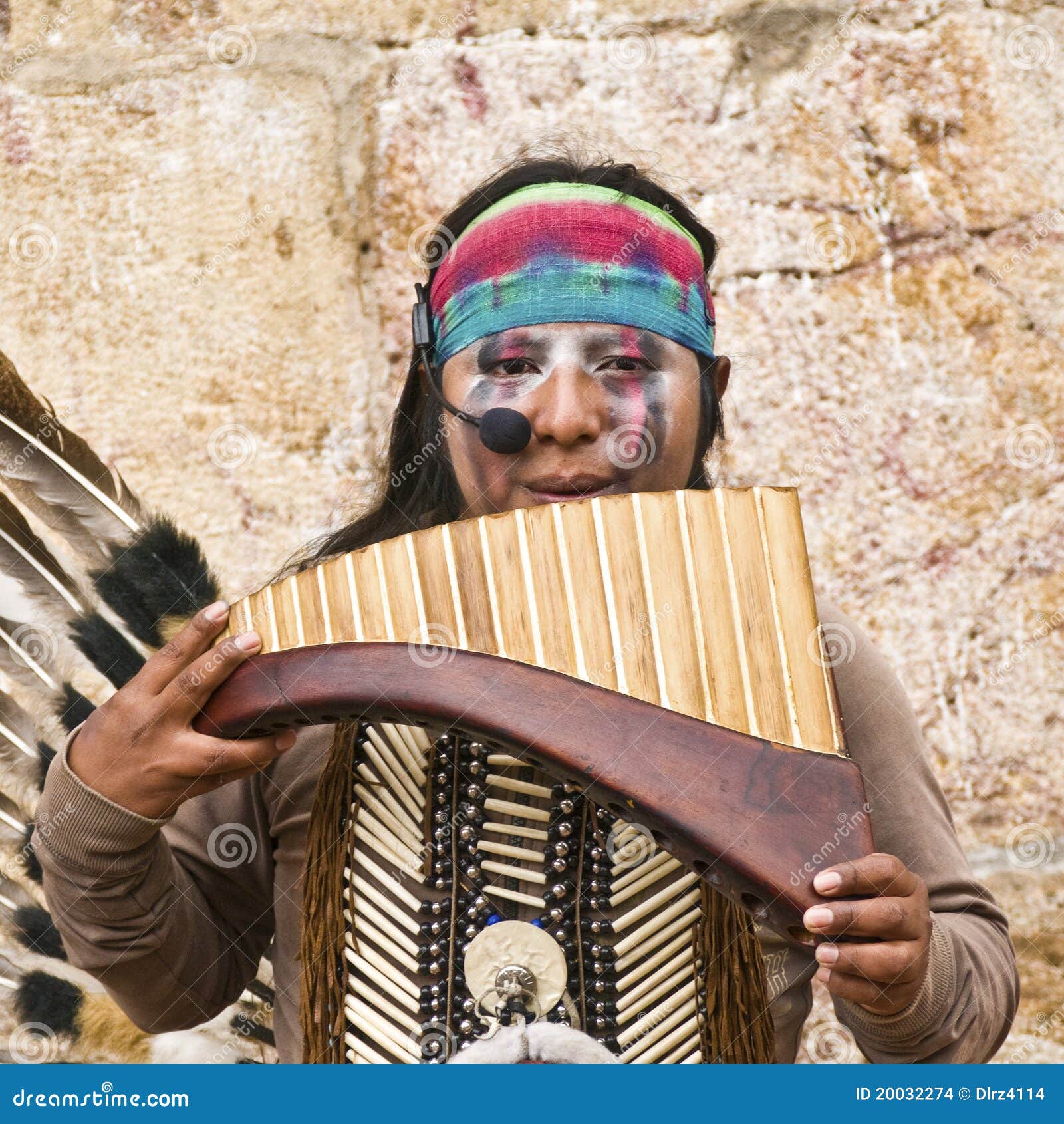 Het Indische Profiel Van De Musicus Redactionele Stock Afbeelding ...