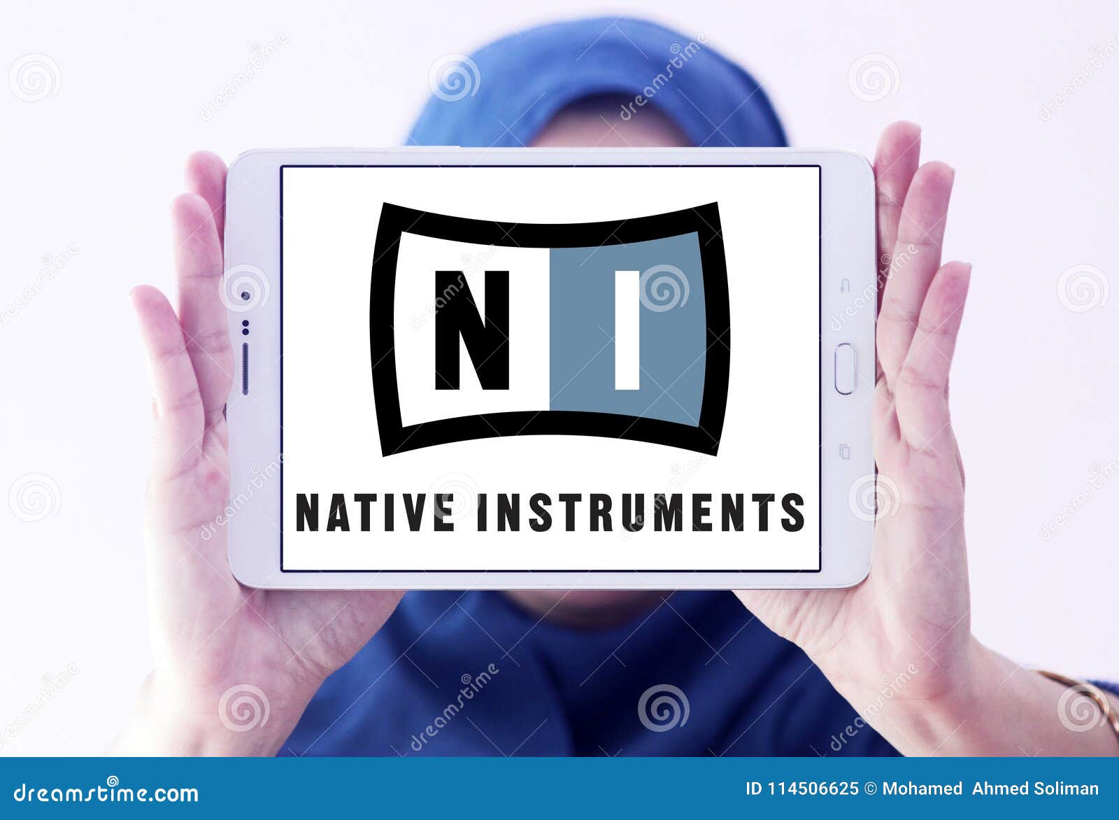 Het Inheemse Embleem Van Het Instrumentenbedrijf Redactionele ...