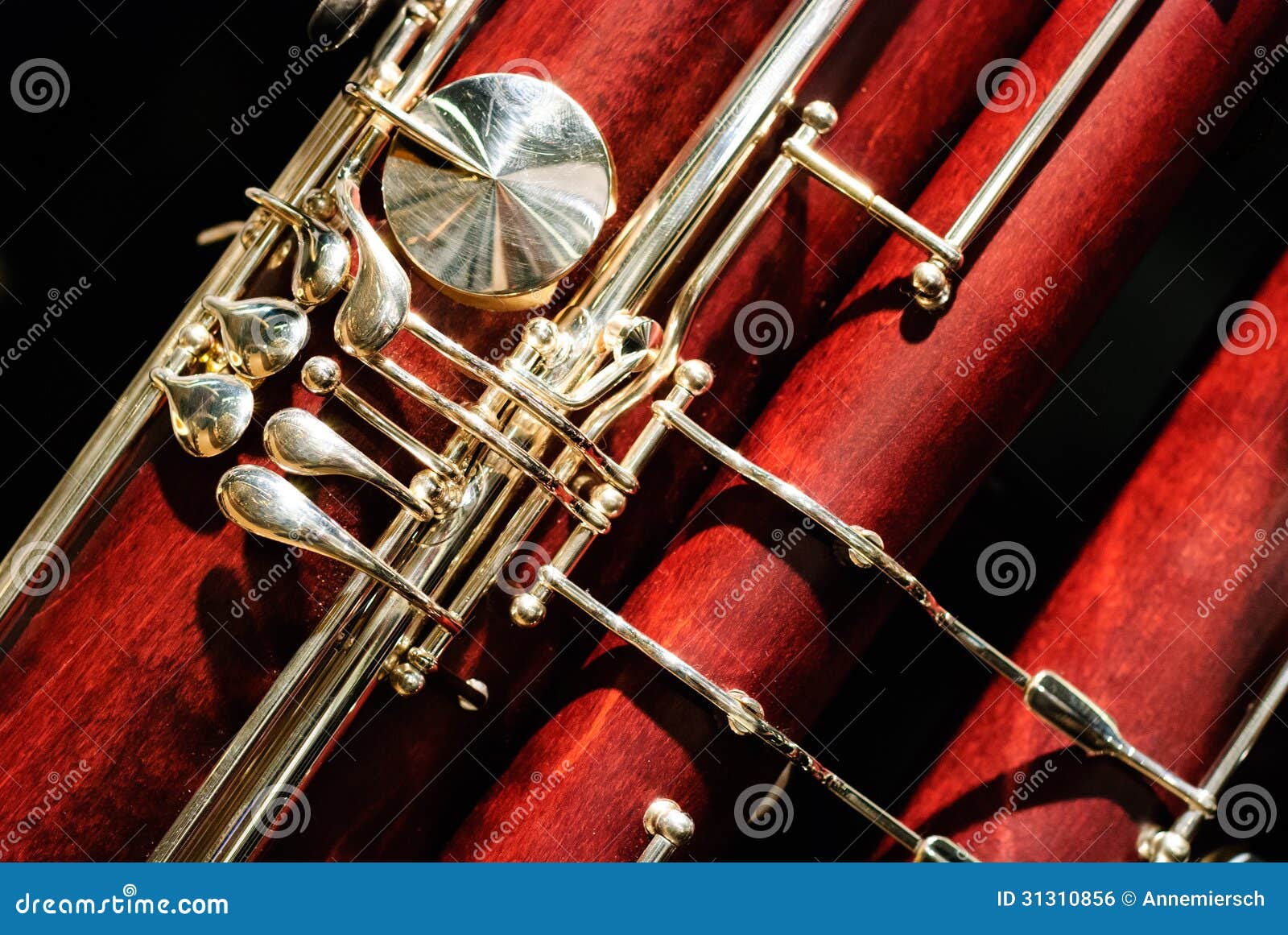 Het Instrument Van Het Fagothout Stock Foto - Image of formaat, sluit ...