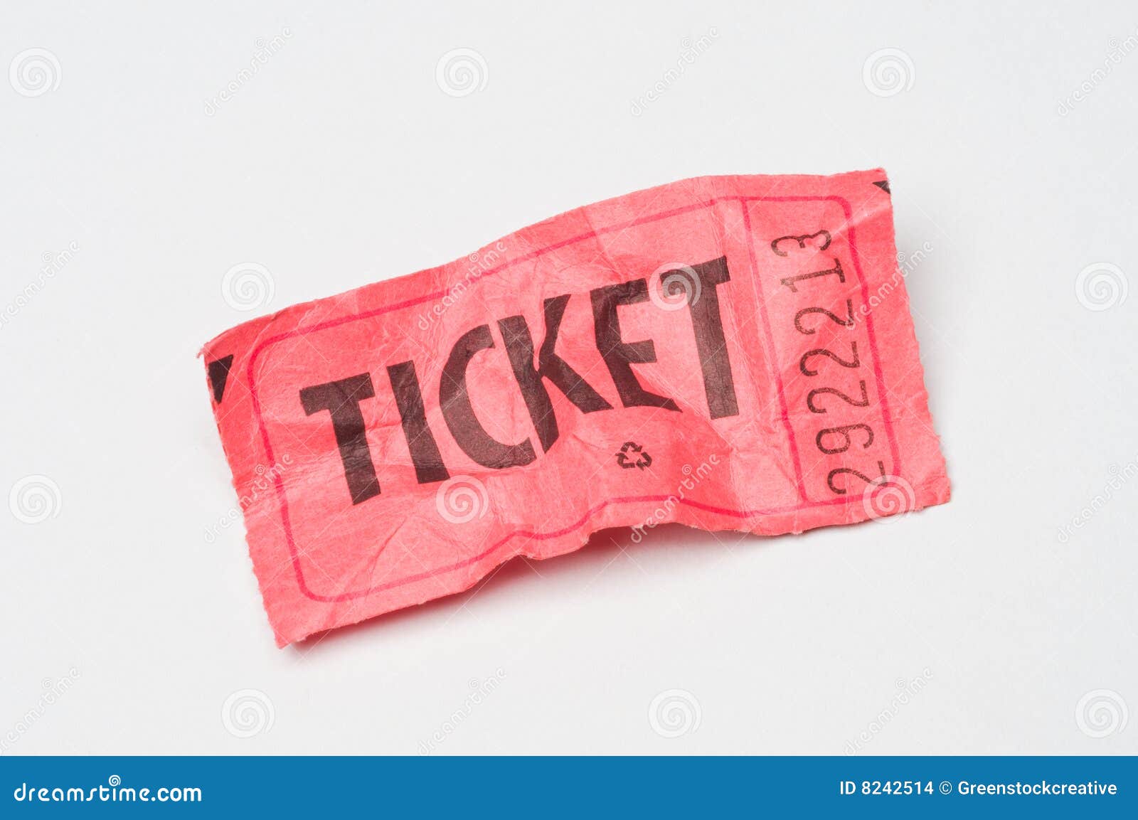 Het kaartje van de loterij stock foto. Image of kans, loterij - 8242514