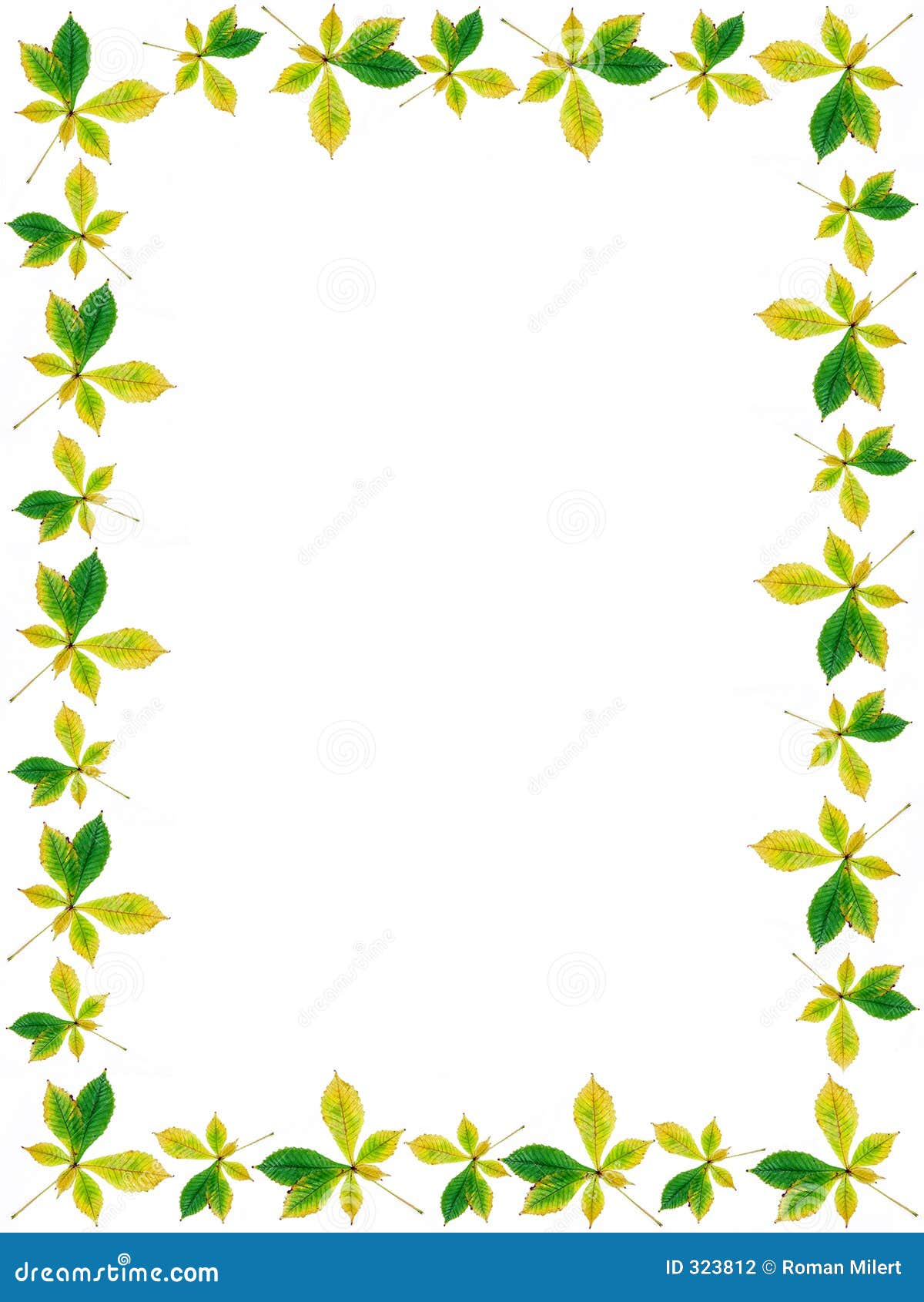 Het kader van het blad stock illustratie. Illustration of bladen - 323812