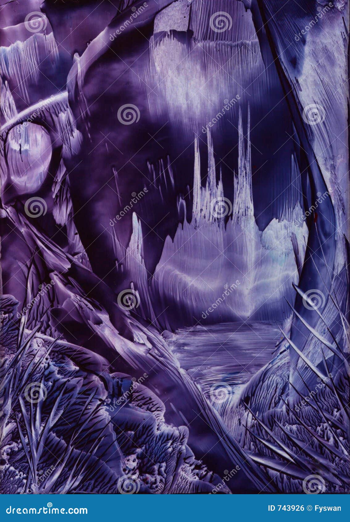 Het Kasteel Van De Mysticus Stock Illustratie - Illustration of ...