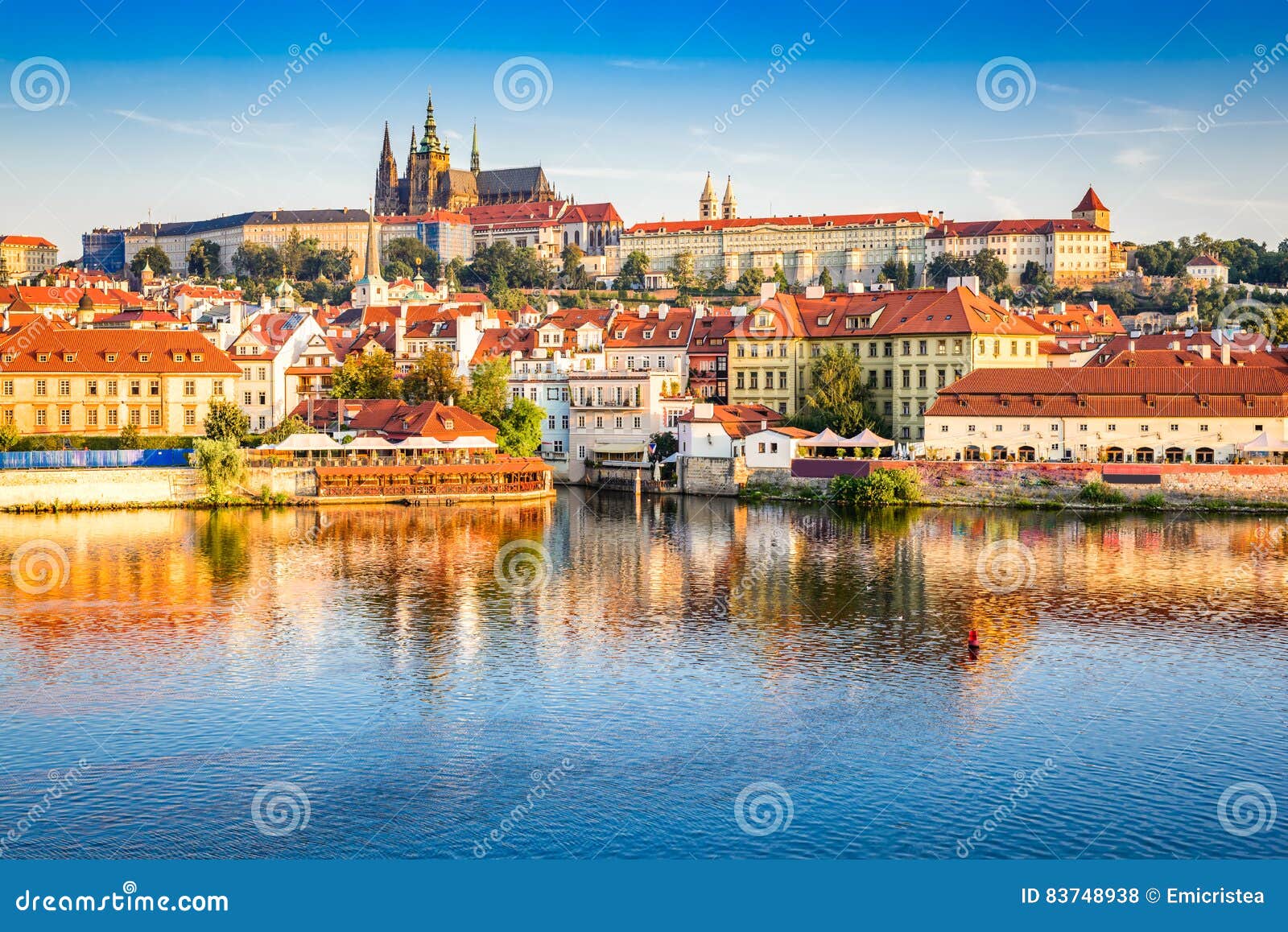 Het Kasteel Van Praag, Tsjechische Republiek Stock Foto - Image of ...