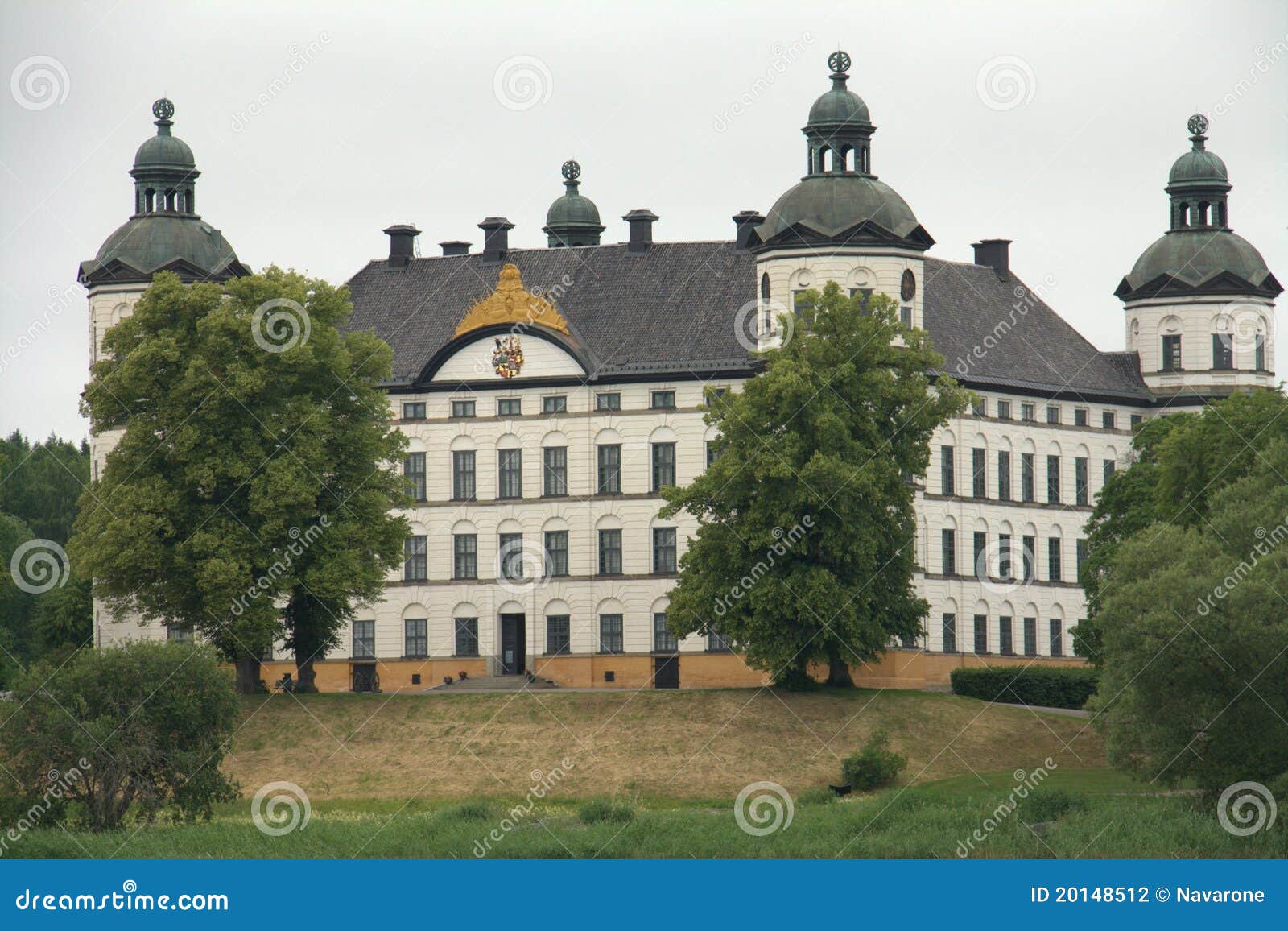 Het kasteel van Skokloster stock foto. Image of kolommen - 20148512