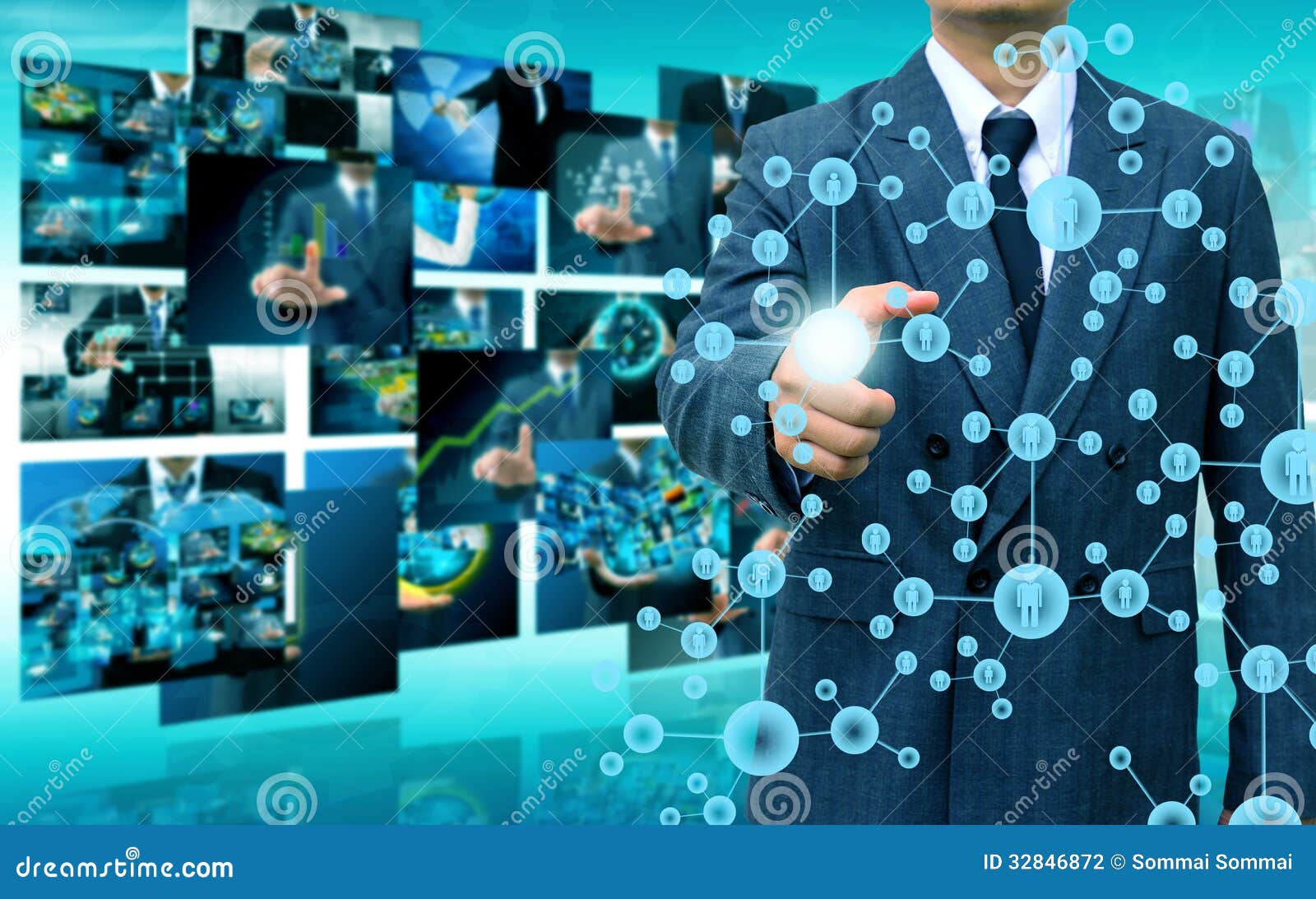 Het Kiezen Van De Juiste Persoon Stock Foto - Image of vergroting ...