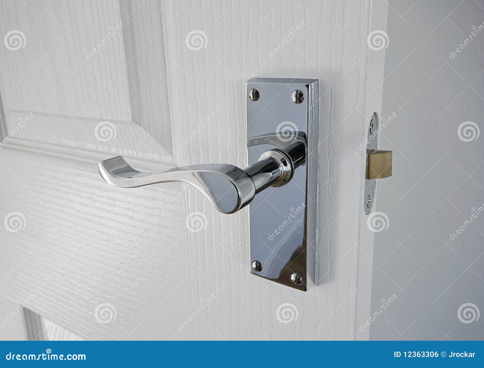 Het Klassieke Handvat Van De Stijldeur Stock Foto - Image of textuur ...