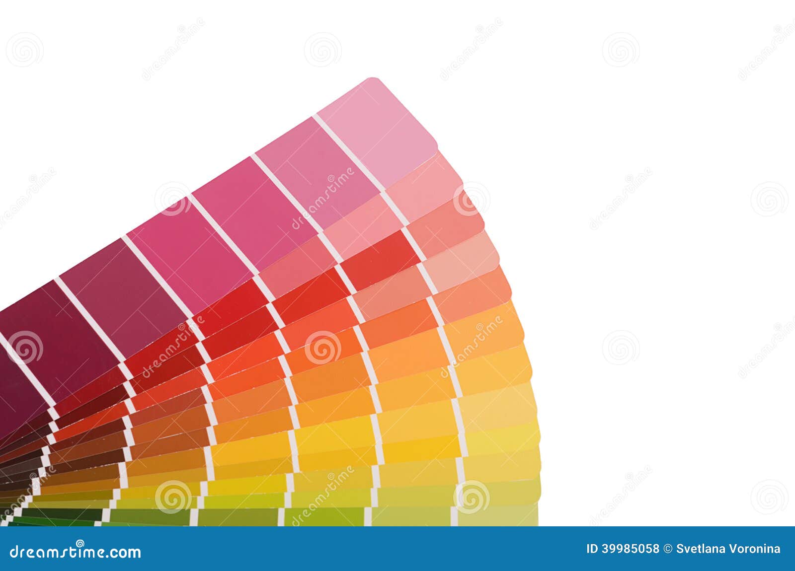 Het Kleurenpalet Op Wit Wordt Geïsoleerd Dat Stock Foto - Image of ...