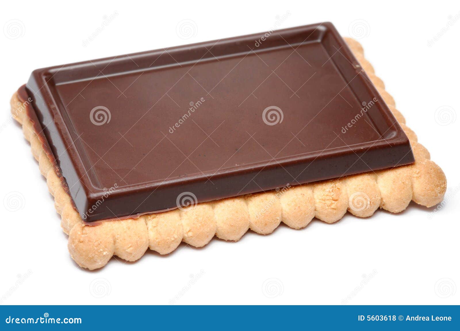 Het Koekje Van De Chocolade Stock Foto - Image of ontbijt, bakkerij ...