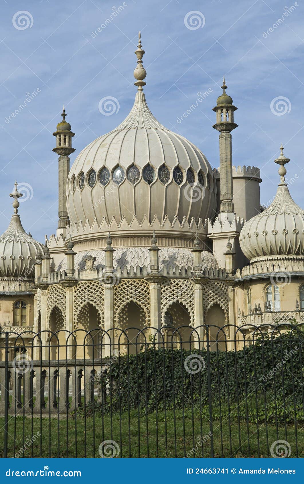 Het Koninklijke Paviljoen Van Brighton Stock Afbeelding - Image of brighton, koninklijk: 24663741