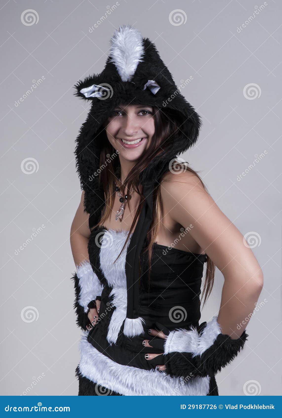 Het Kostuum Van Het Stinkdier Stock Foto - Image of gekostumeerd ...