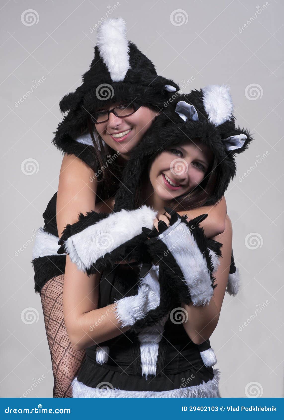 Het Kostuum Van Het Stinkdier Stock Afbeelding - Image of glimlachen ...