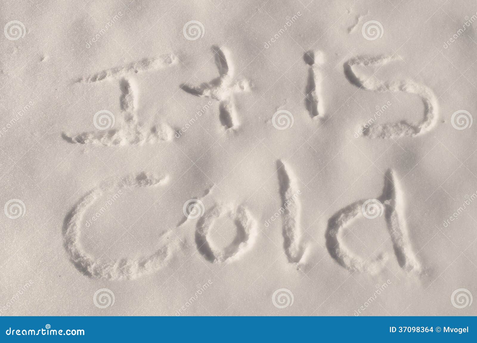 Het is koud stock foto. Image of koude, achtergronden - 37098364