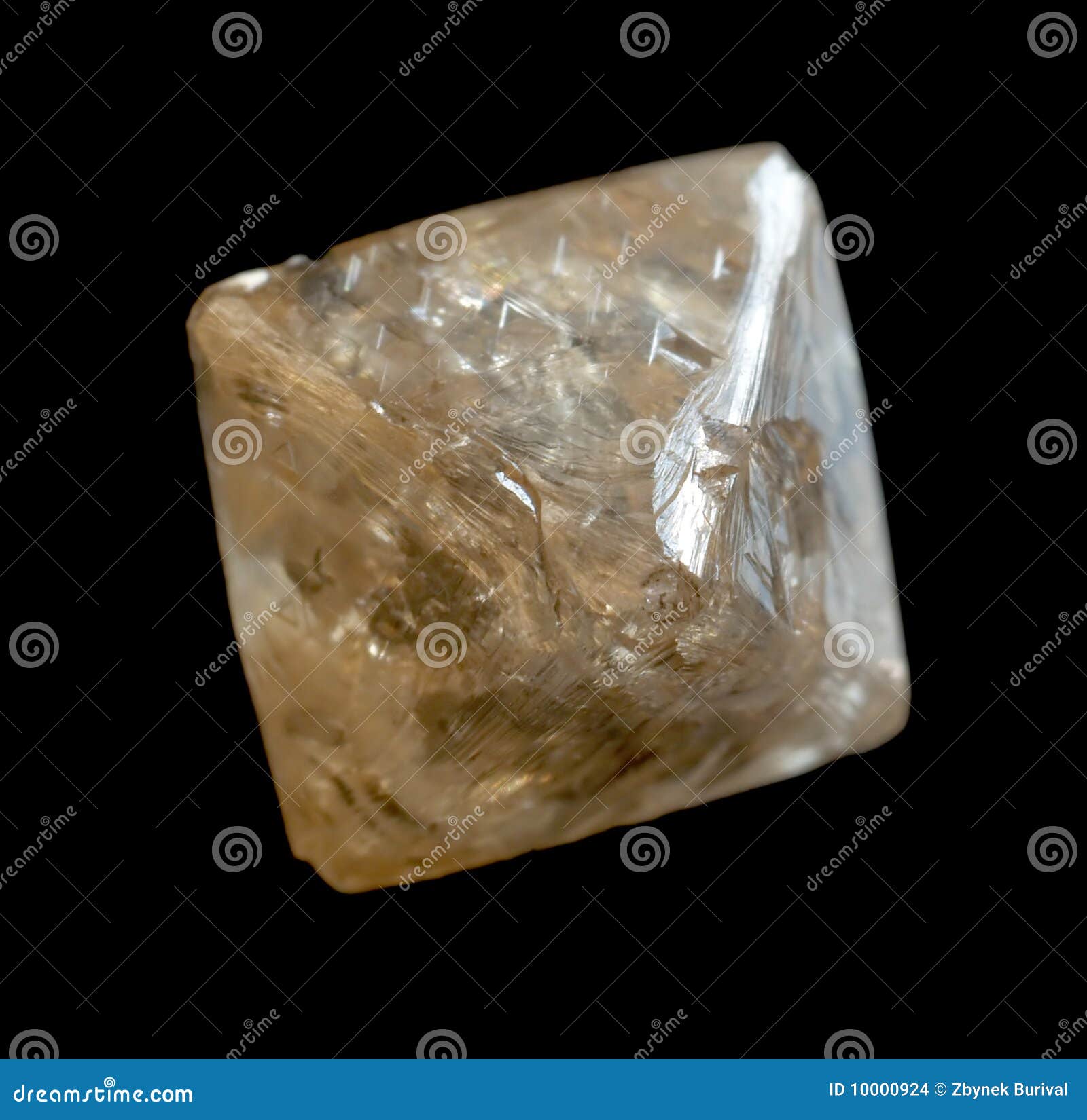 Het Kristal Van De Ruwe Diamant Stock Foto - Image of rijkdom, rijk ...