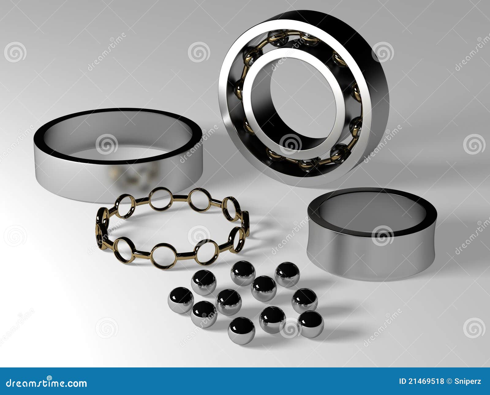 Het Lager van de rol stock illustratie. Illustration of walsen - 21469518